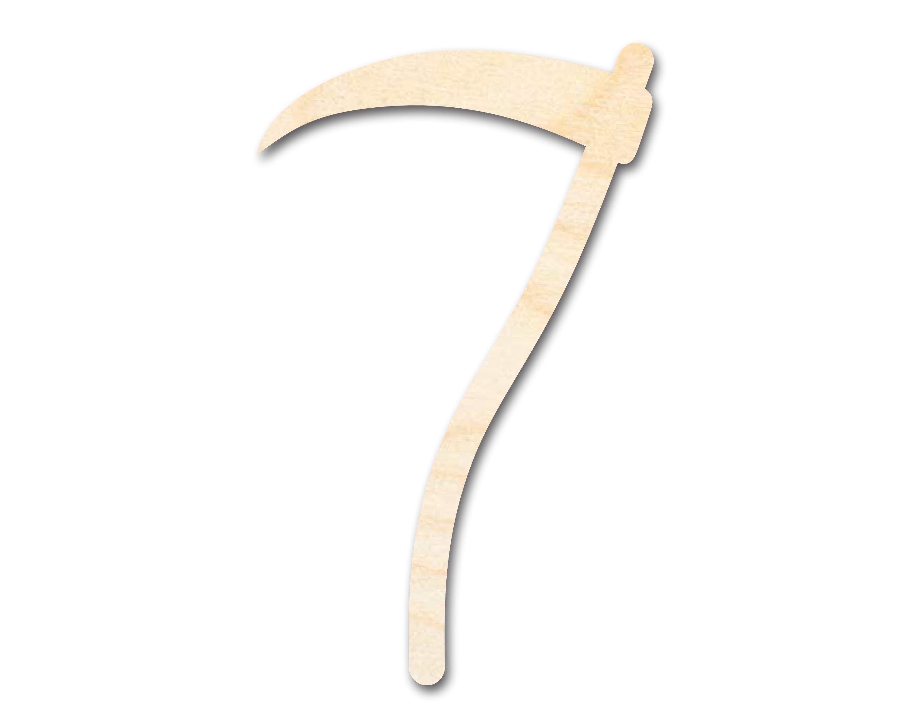 Unfinished Wood Scythe Silhouette - up to 46" DIY 46" / 1/2" - Walmart.com