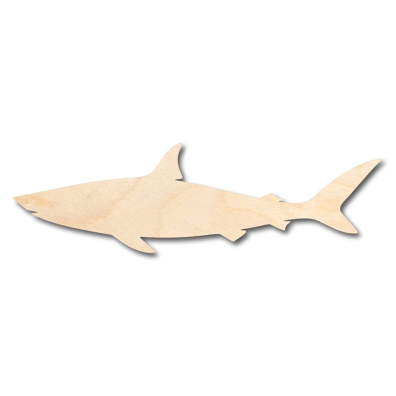 Unfinished Wood Shark Shape - Ocean - Nursery - Craft - up to 46" DIY 8 ...