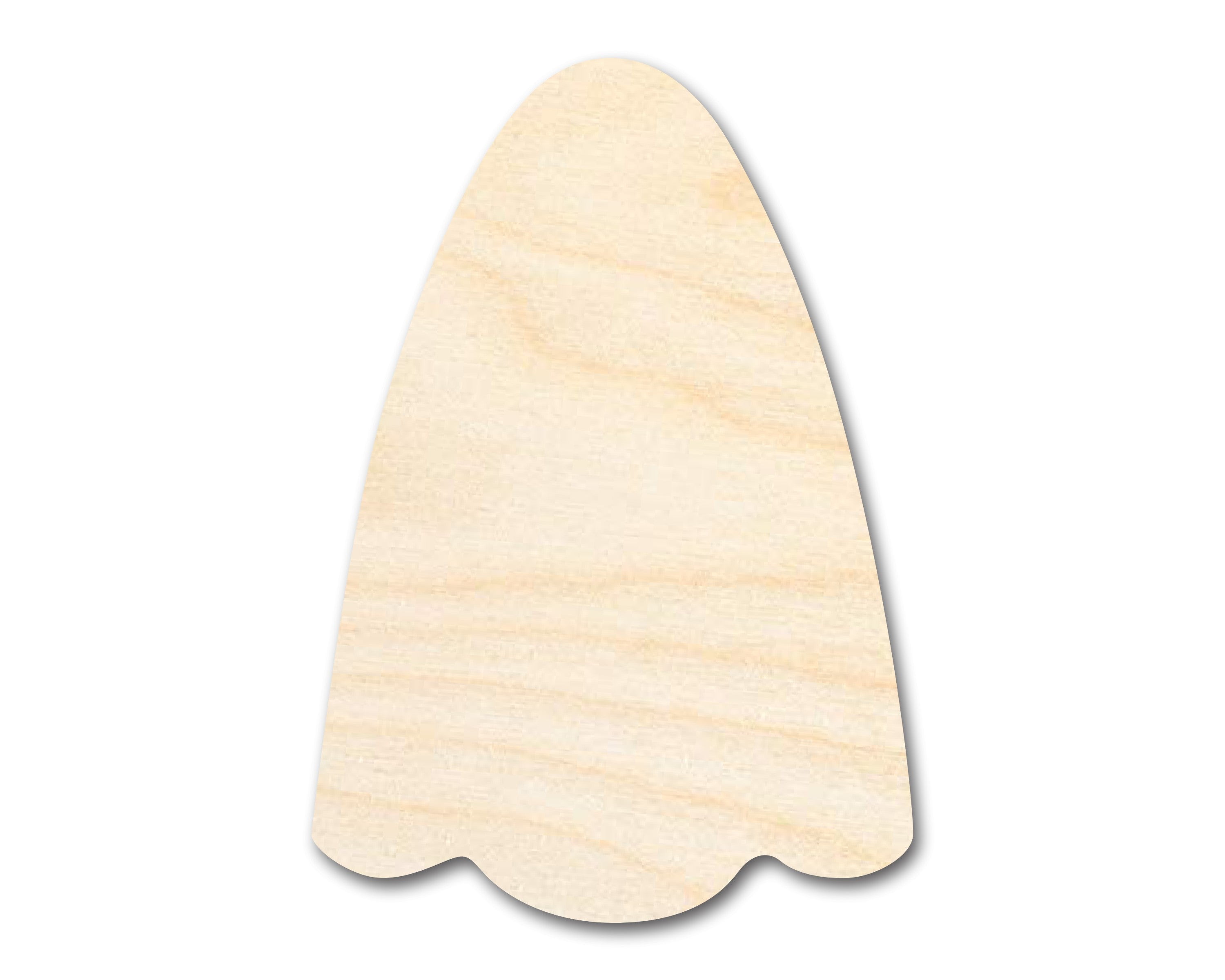 Unfinished Wood Sheet Ghost Shape | Craft Cutout | up to 46" DIY 36 ...