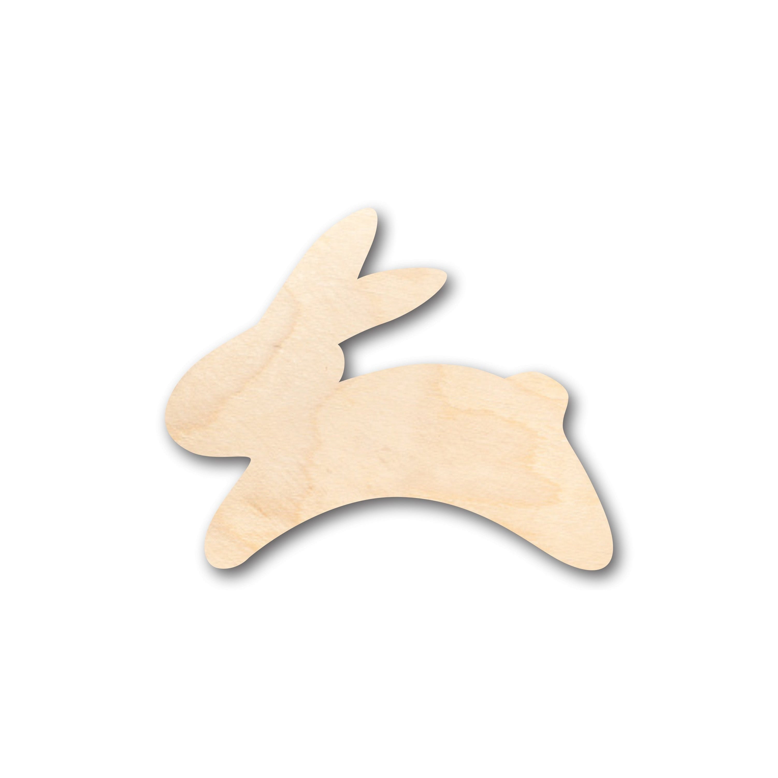 Unfinished Wood Simple Bunny Shape - Craft - up to 36" DIY 46" / 1/2 ...