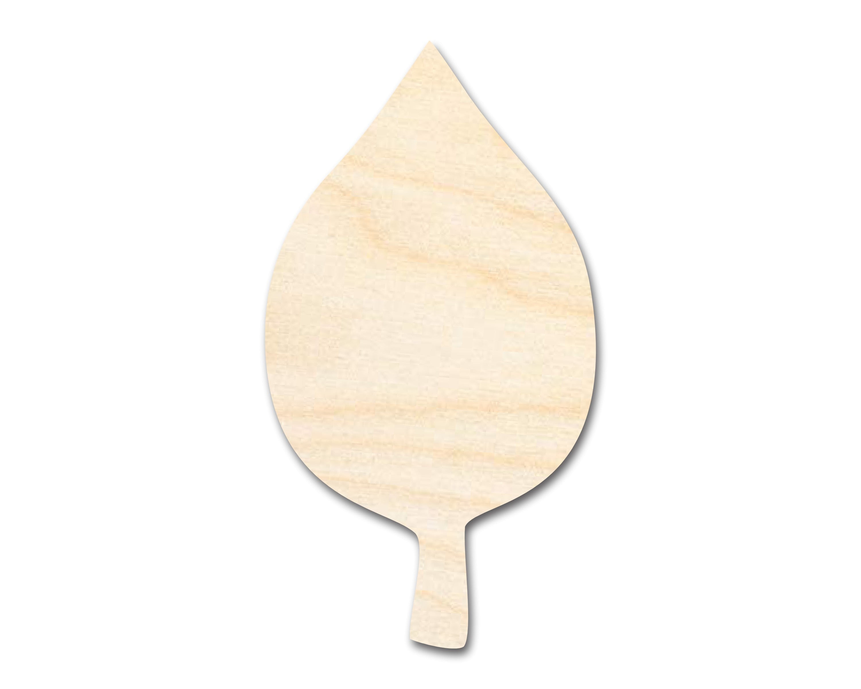 Unfinished Wood Simple Fall Leaf Shape 33" / 3/4" - Walmart.com