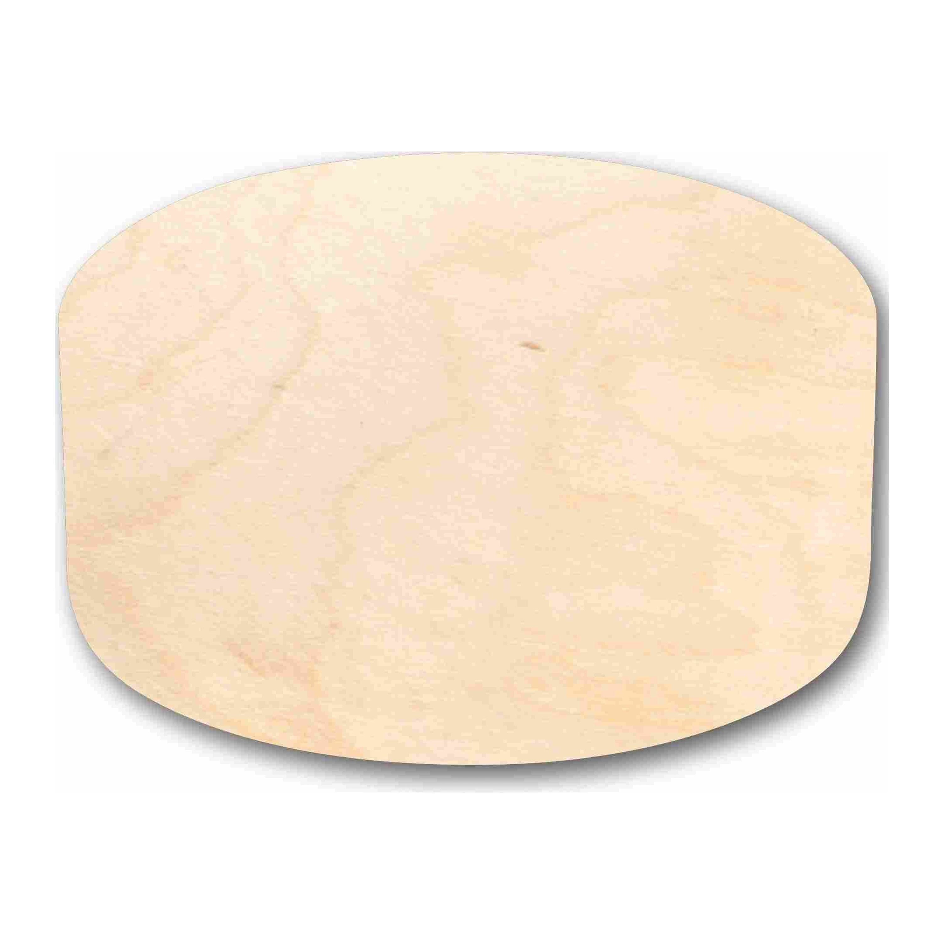 Unfinished Wood Single Hockey Puck Silhouette - Craft- up to 46" DIY 10 ...