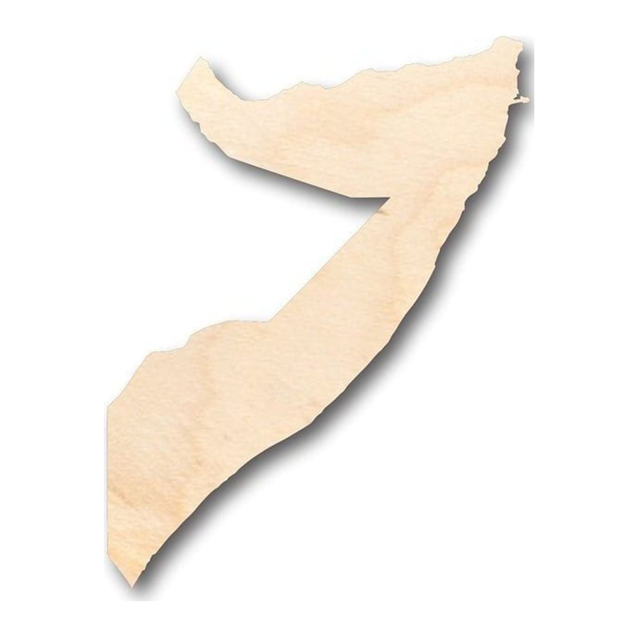 Unfinished Wood Somalia Shape - Africa - Country - Craft - up to 46 ...