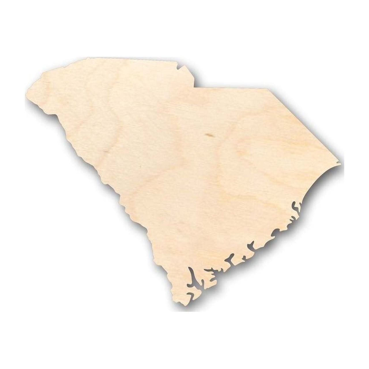 Unfinished Wood South Carolina Shape - State - Craft - up to 46" DIY 18 ...