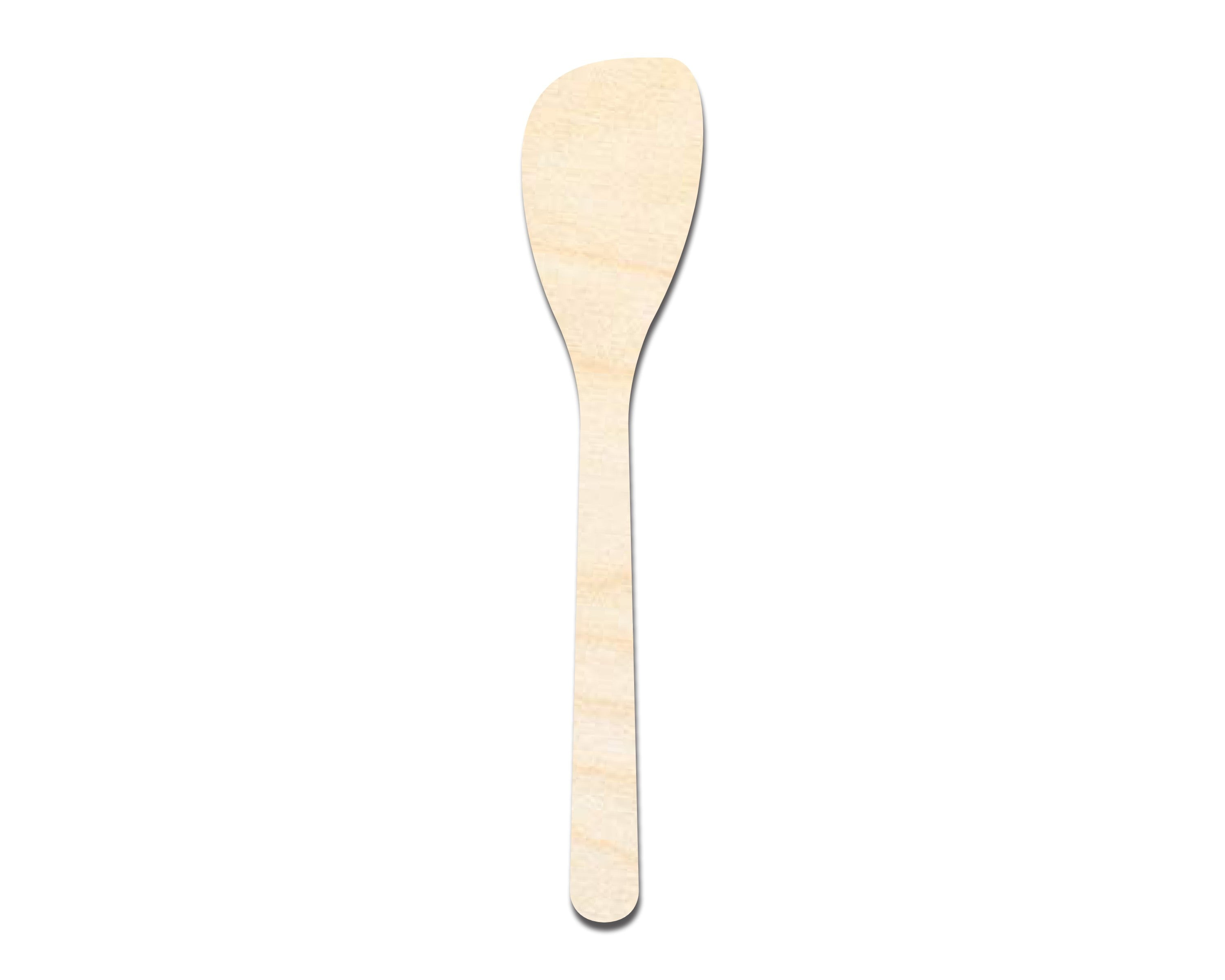 Unfinished Wood Spatula Shape 8" / 1/4" - Walmart.com