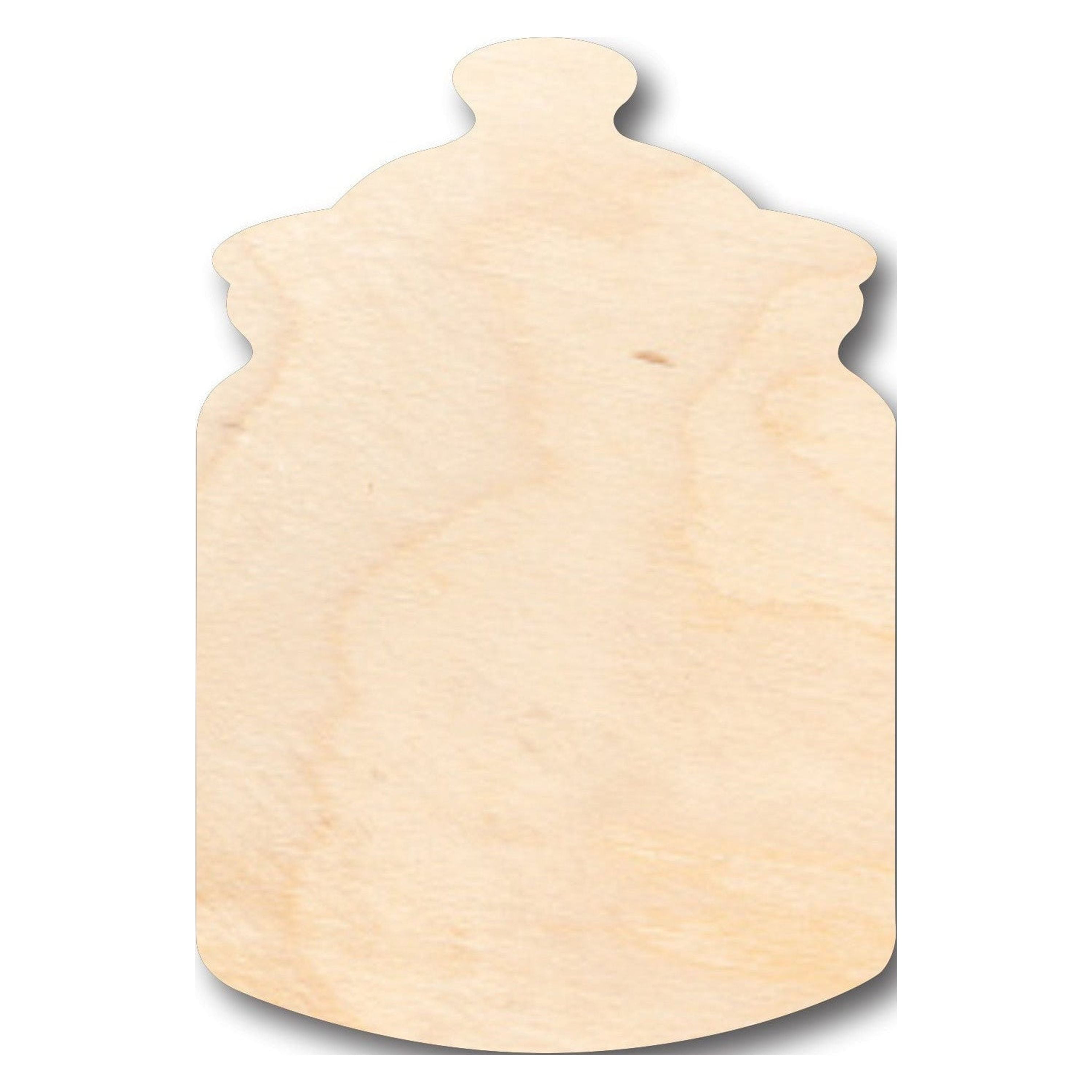 Unfinished Wood Spice Jar Shape - Craft - up to 46" DIY 18" / 3/4 ...