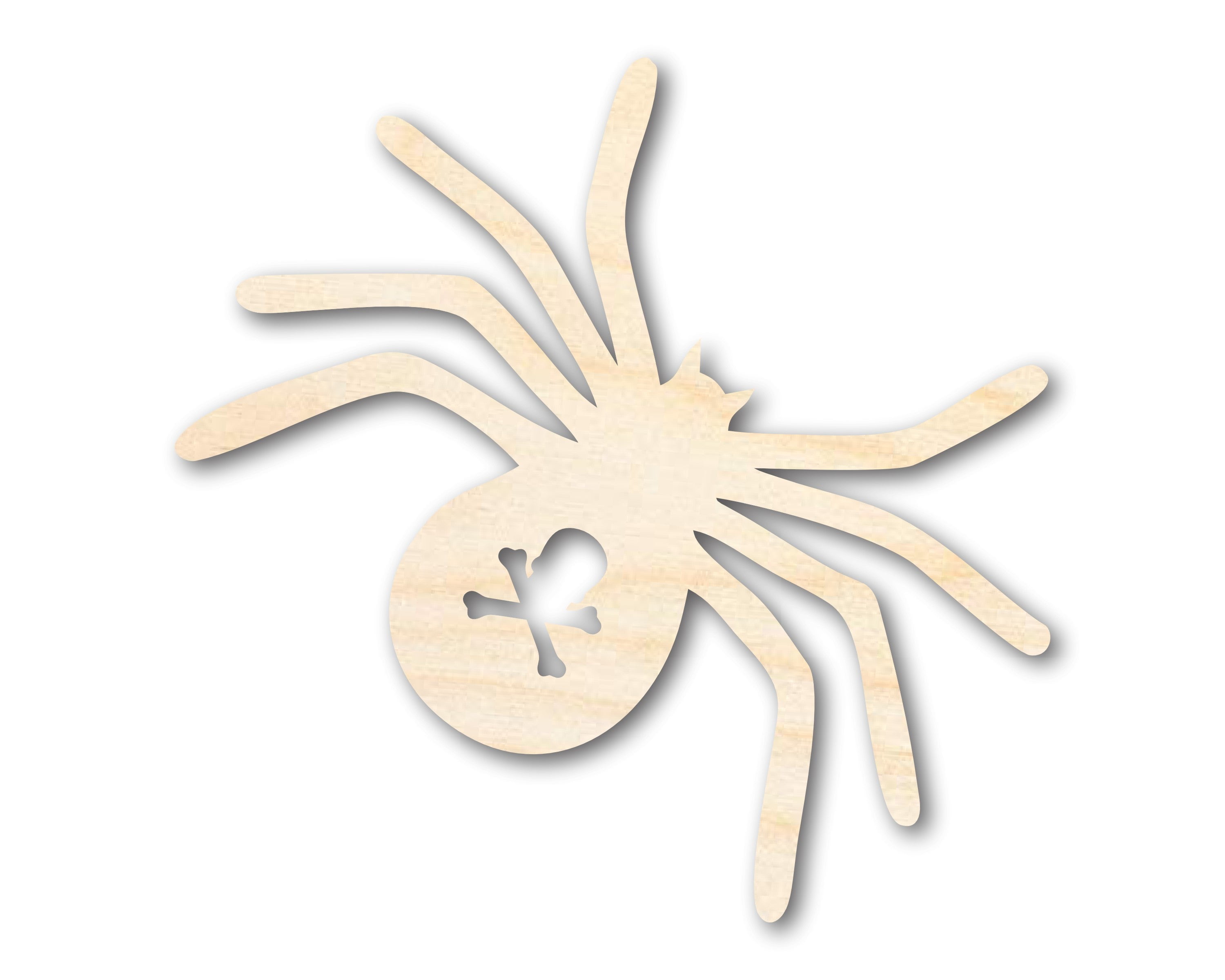 Unfinished Wood Spider Shape - Craft - up to 46" 20" / 1/4" - Walmart.com