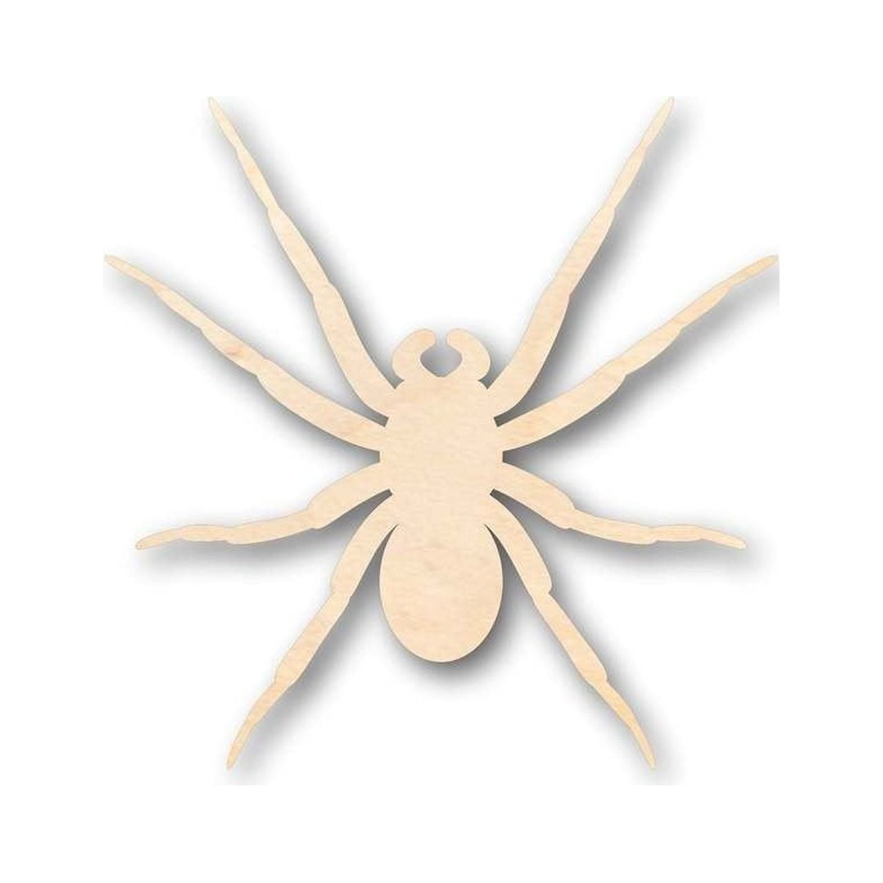 Unfinished Wood Spider Shape - Insect - Animal - Wildlife - Craft - up ...