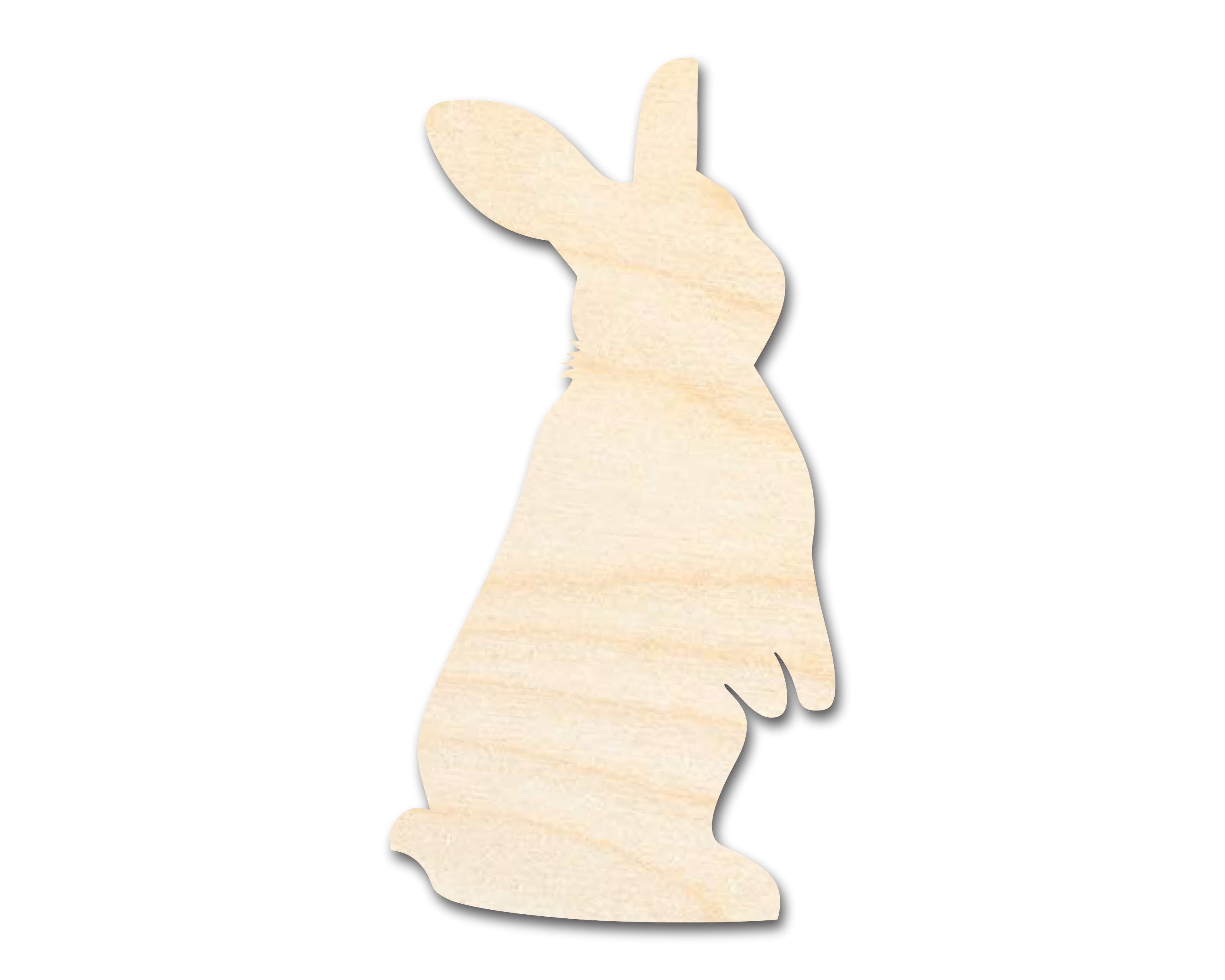 Unfinished Wood Standing Bunny Shape - Easter Craft - up to 46" DIY 6 ...