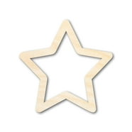 Roylco Star Stringing Shapes, 4-1/2 x 4-1/2 Inches, Set of 30 - Walmart.com