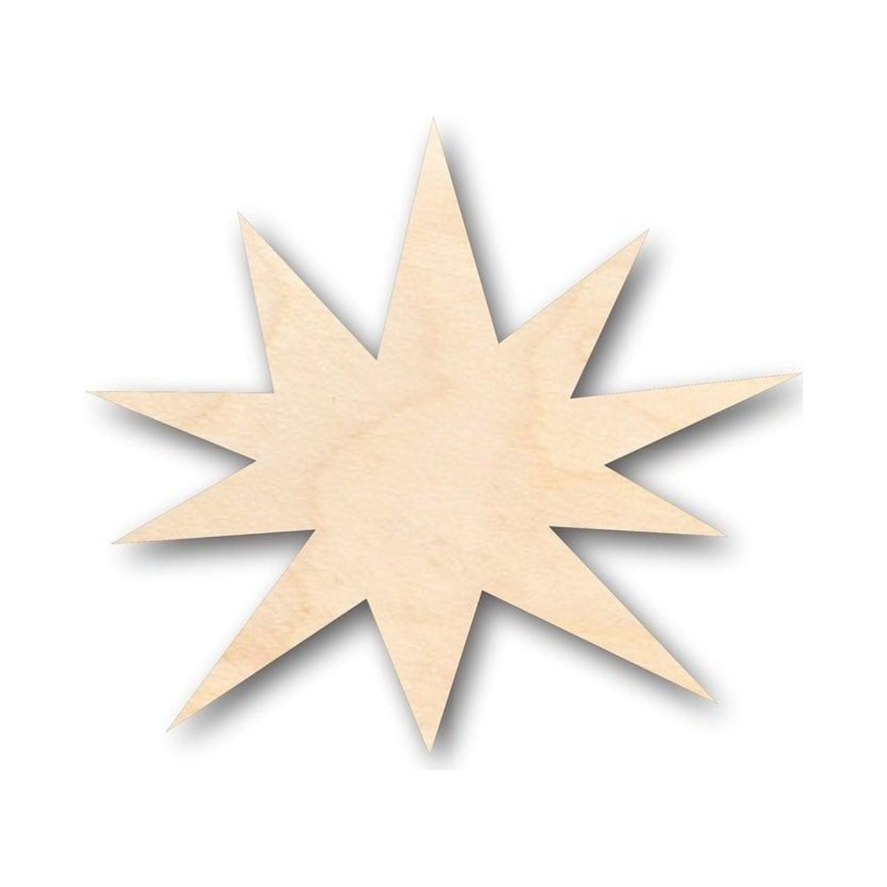 Unfinished Wood Starburst Explosion Shape - Space - Nursery - Craft ...