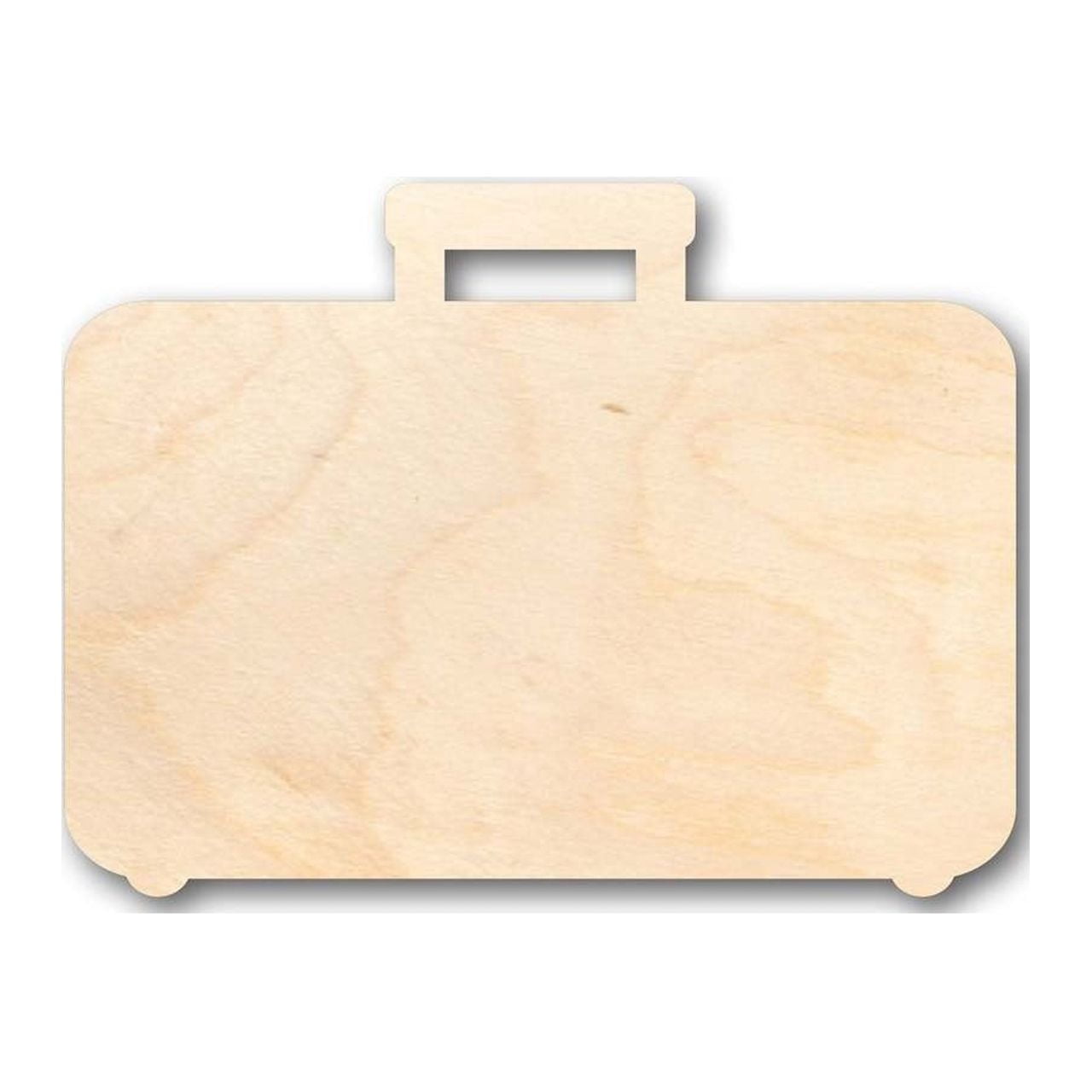 Unfinished Wood Suitcase Shape - Craft - up to 46" DIY 8" / 1/2 ...