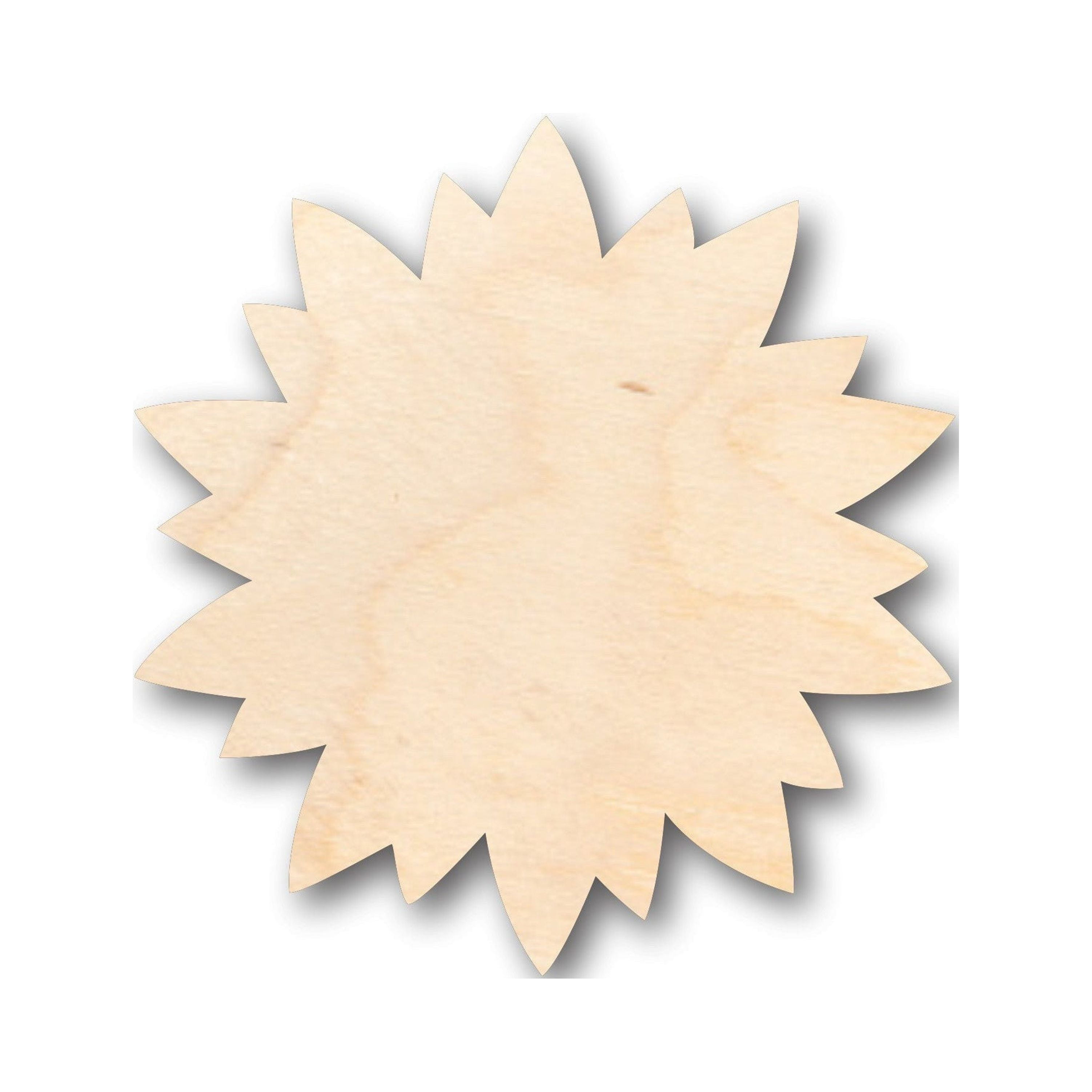 Unfinished Wood Sun Flower Petals Shape - Craft - up to 46" DIY 5" / 1/ ...