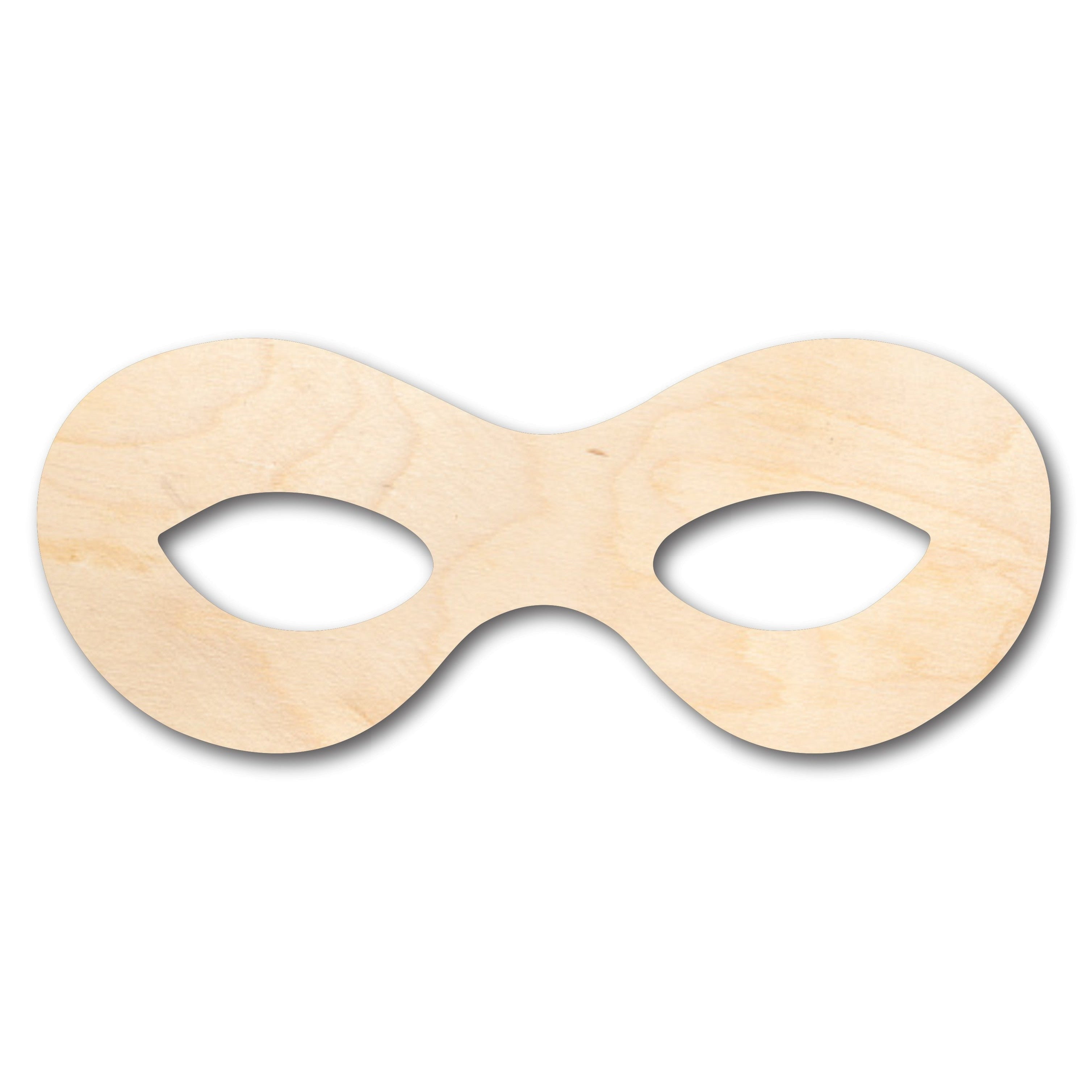 Unfinished Wood Super Hero Mask Shape - Craft - up to 46" DIY 20" / 1/4 ...