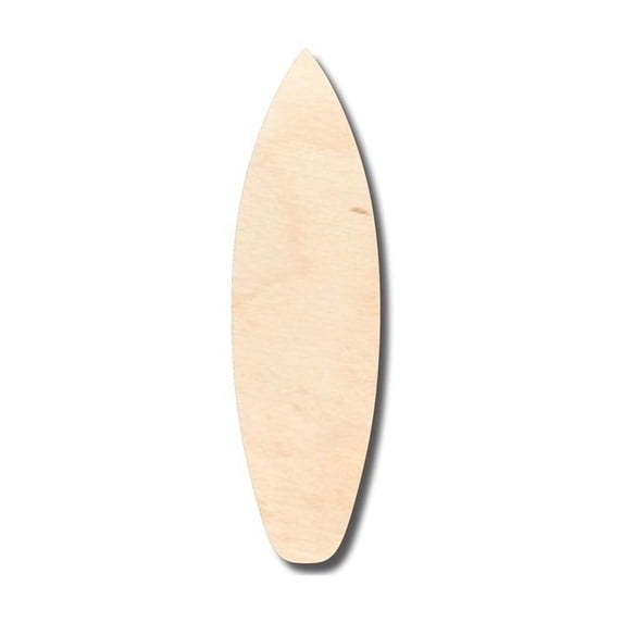 Unfinished Wood Surfboard Shape - Surfing - Ocean - Beach - Nursery ...