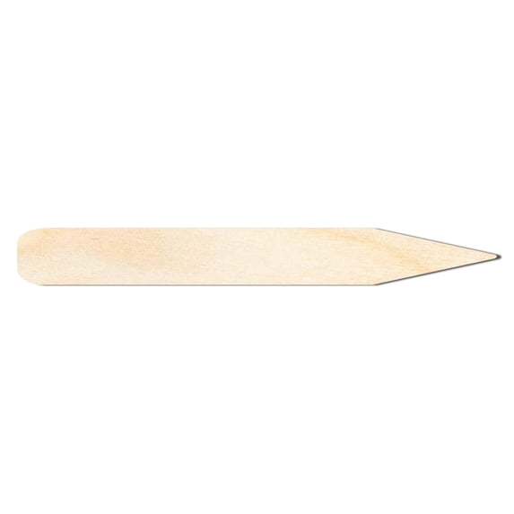 Unfinished Wood Thin Pencil Shape | DIY Craft Cutout | up to 46" DIY 7 ...