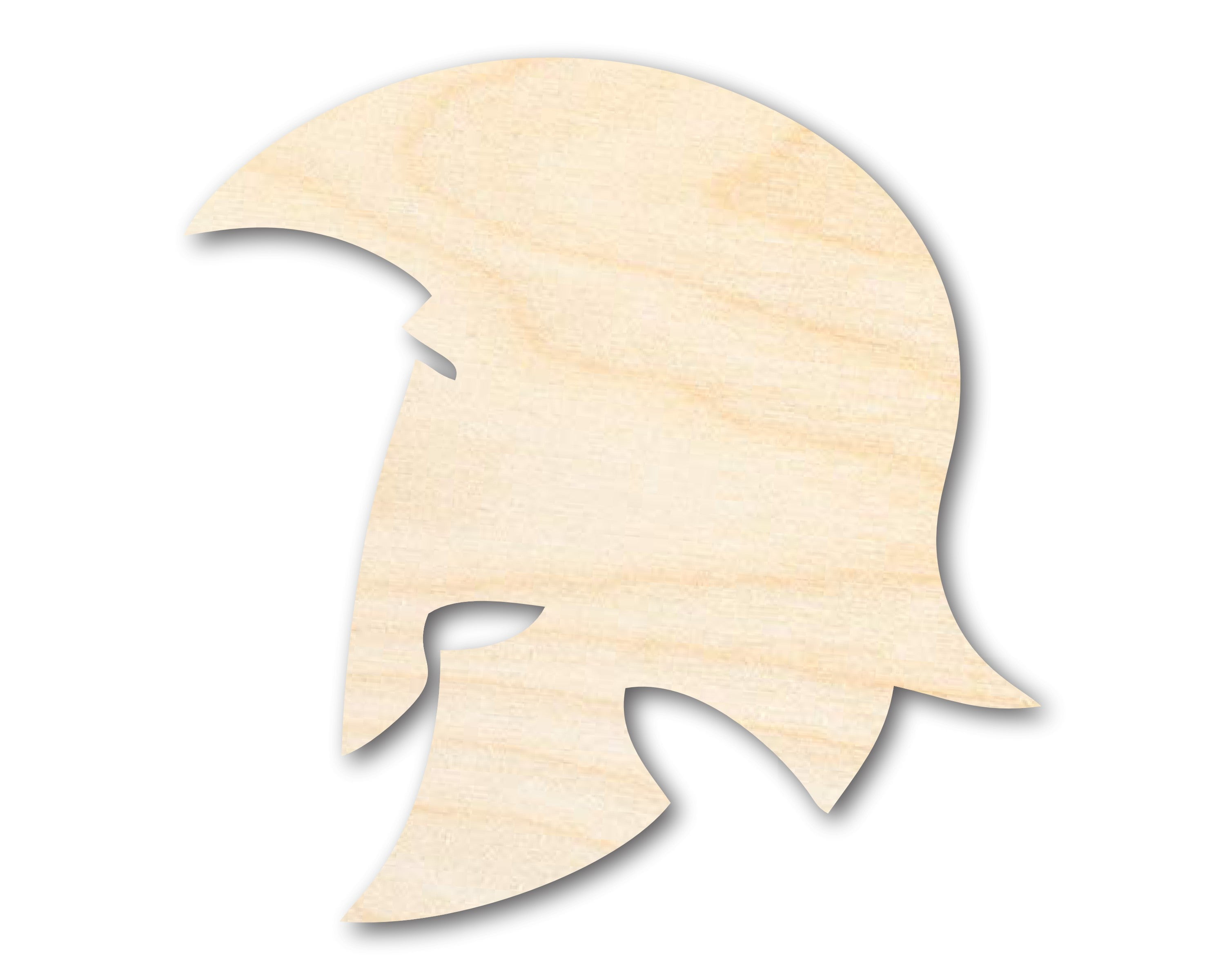 Unfinished Wood Trojan Mascot Shape | DIY Craft Cutout | up to 46" DIY ...