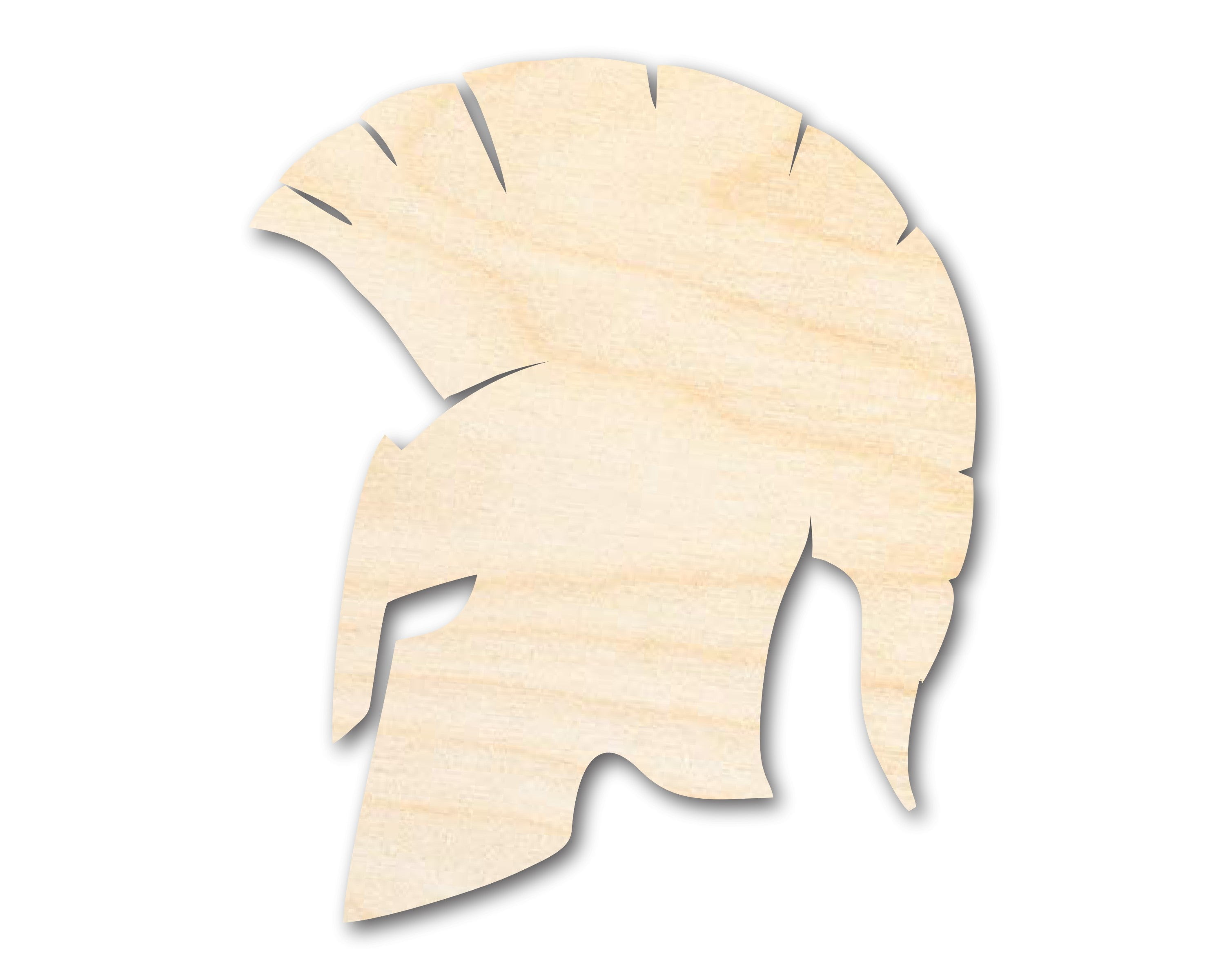 Unfinished Wood Trojan Mascot Shape | DIY Craft Cutout | up to 46" DIY ...