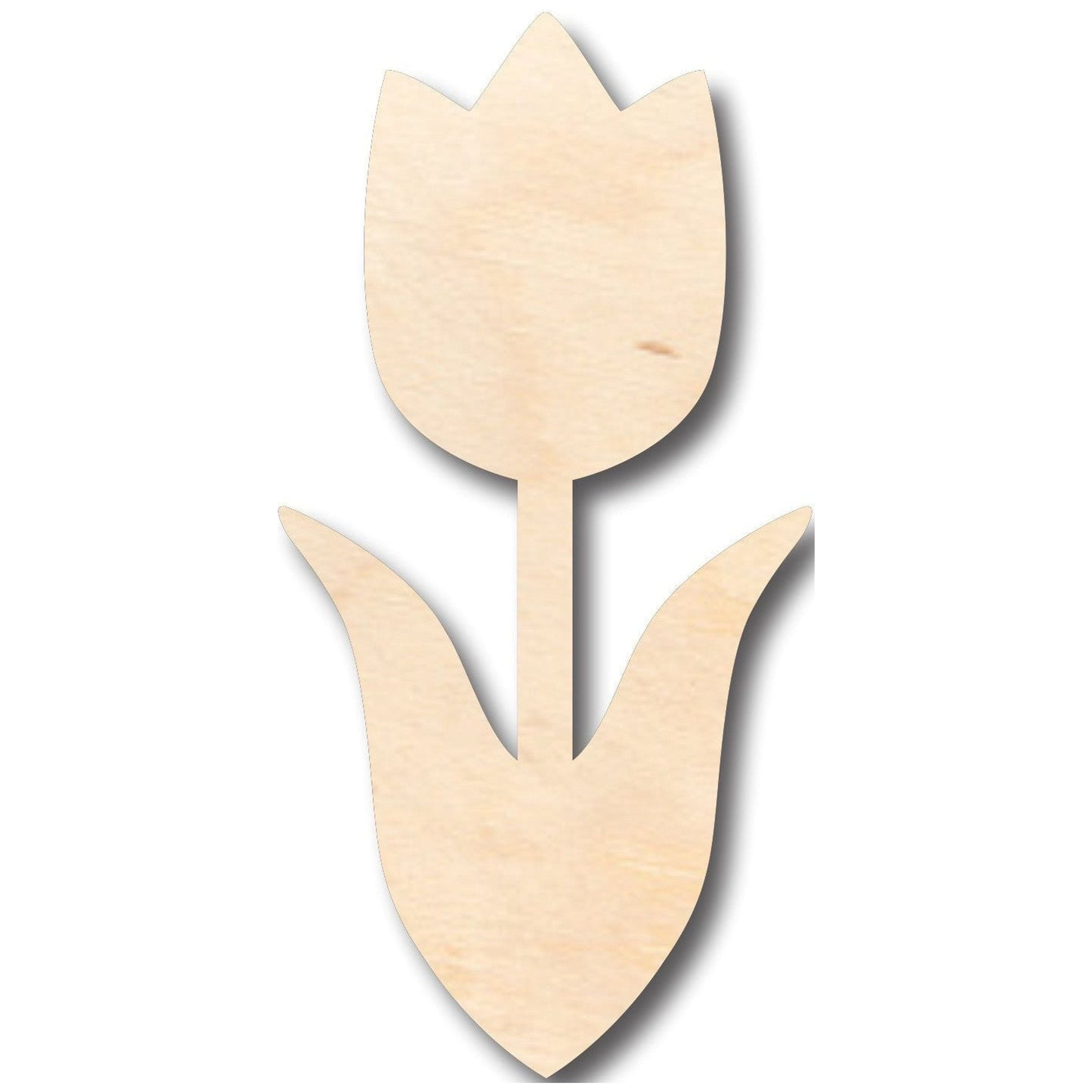 Unfinished Wood Tulip Flower Shape - Craft - up to 36" DIY 46" / 3/4 ...