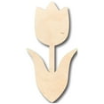 Unfinished Wood Tulip Flower Shape - Craft - up to 46" DIY 10" / 1/8 ...
