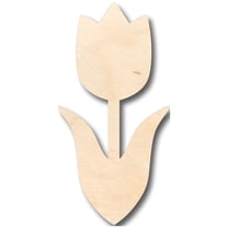 Unfinished Wood Cattail Shape - Plant - Craft - up to 46" DIY 10" / 1/4 ...