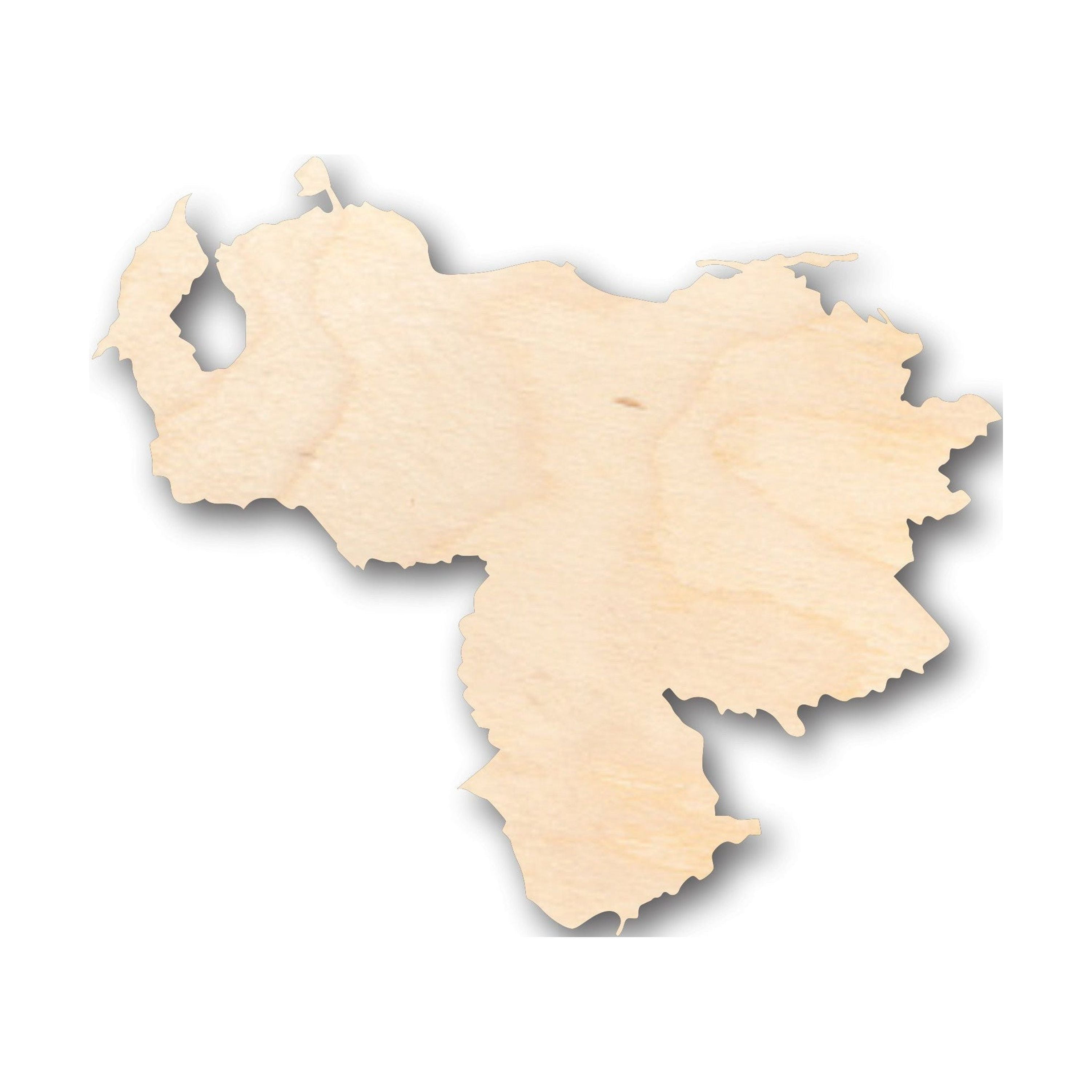 Unfinished Wood Venezuela South America Country Shape - Craft - up to ...
