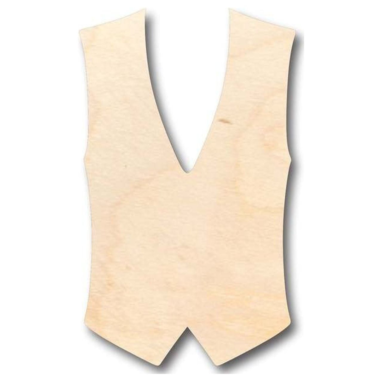 Unfinished Wood Vest Shape - Groomsmen - Craft - up to 46" DIY 42" / 1/ ...