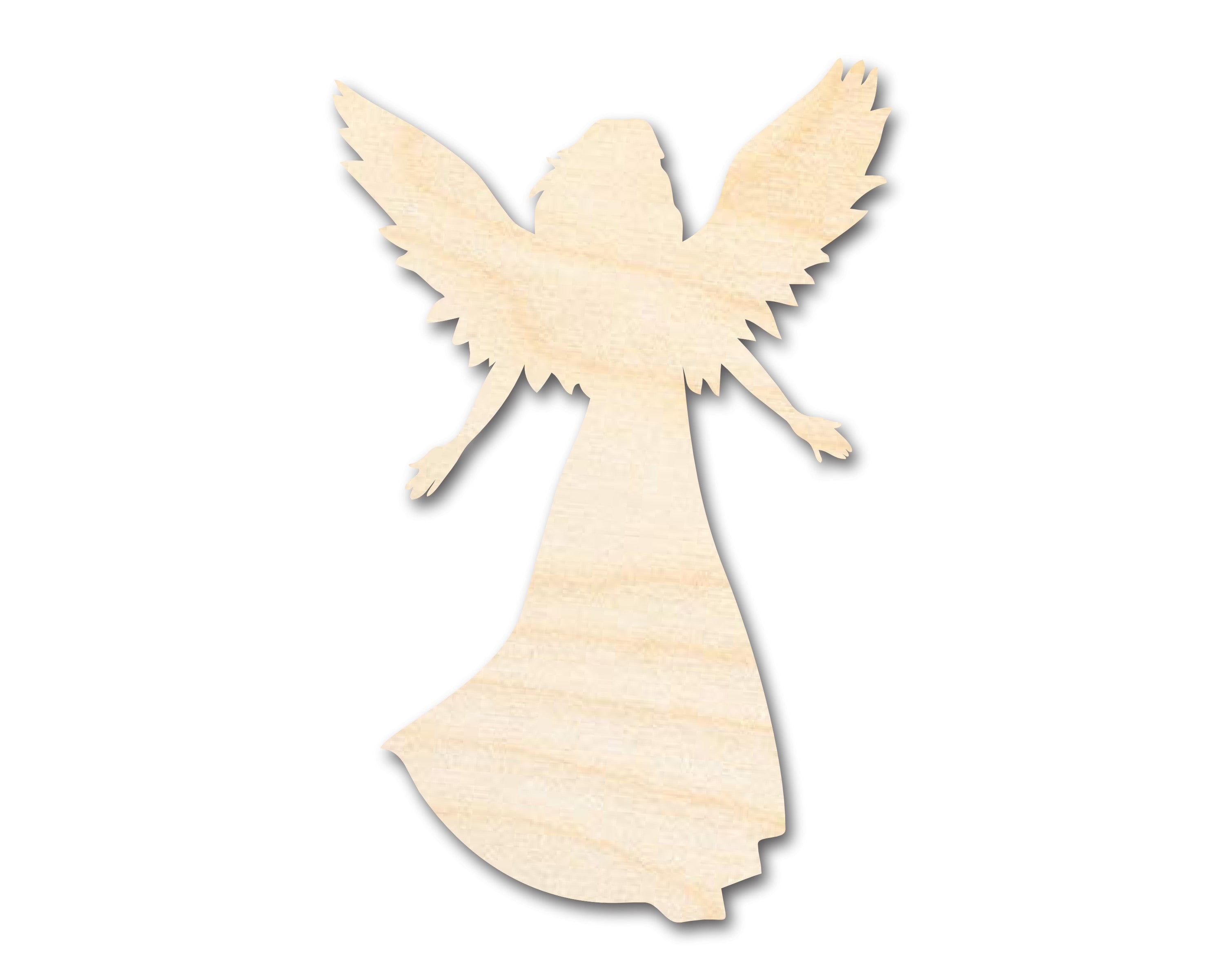Unfinished Wood Virgo Angel Shape - Zodiac Craft - up to 46" 46" / 1 ...