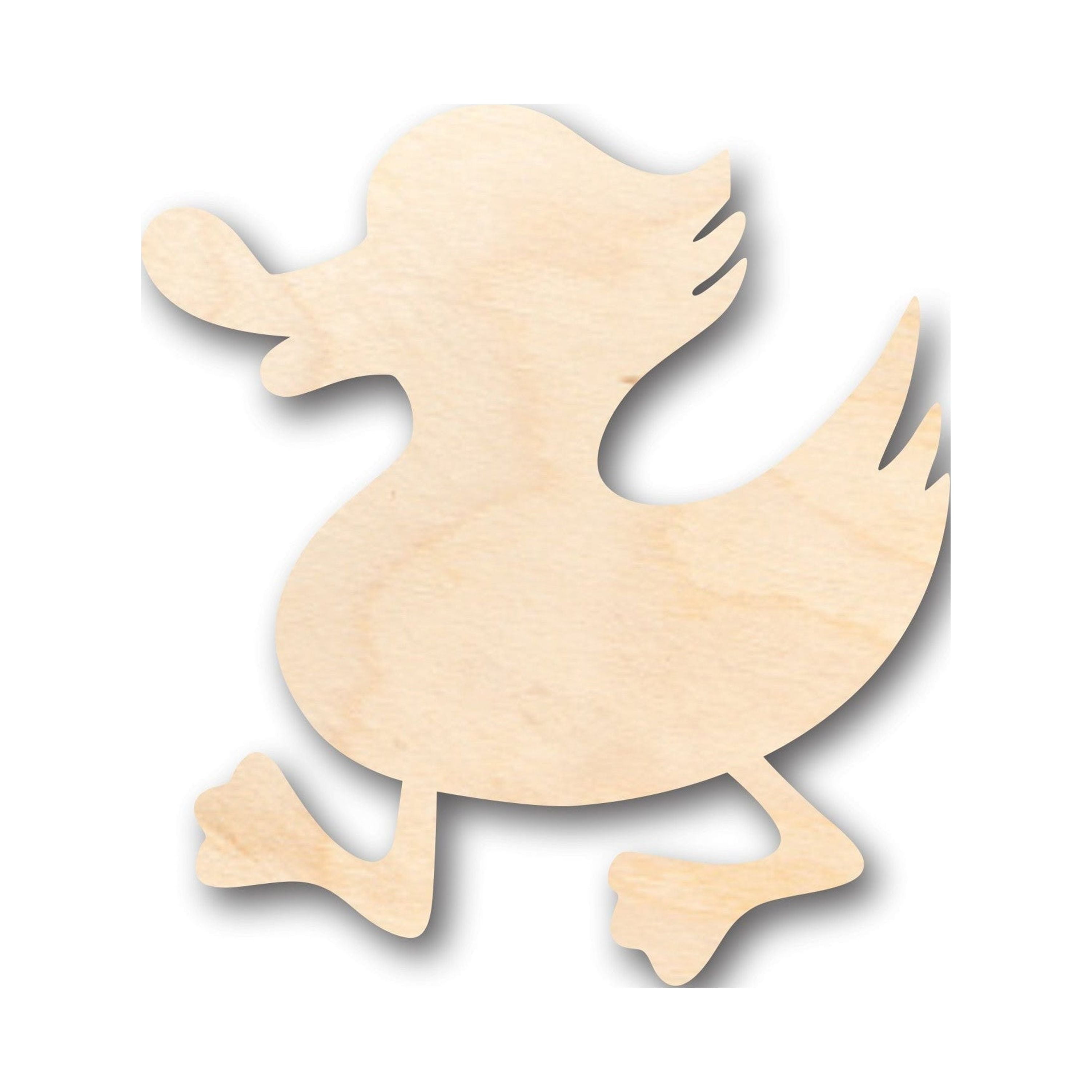 Unfinished Wood Walking Duck Shape - Craft - up to 46" DIY 20" / 1/8 ...