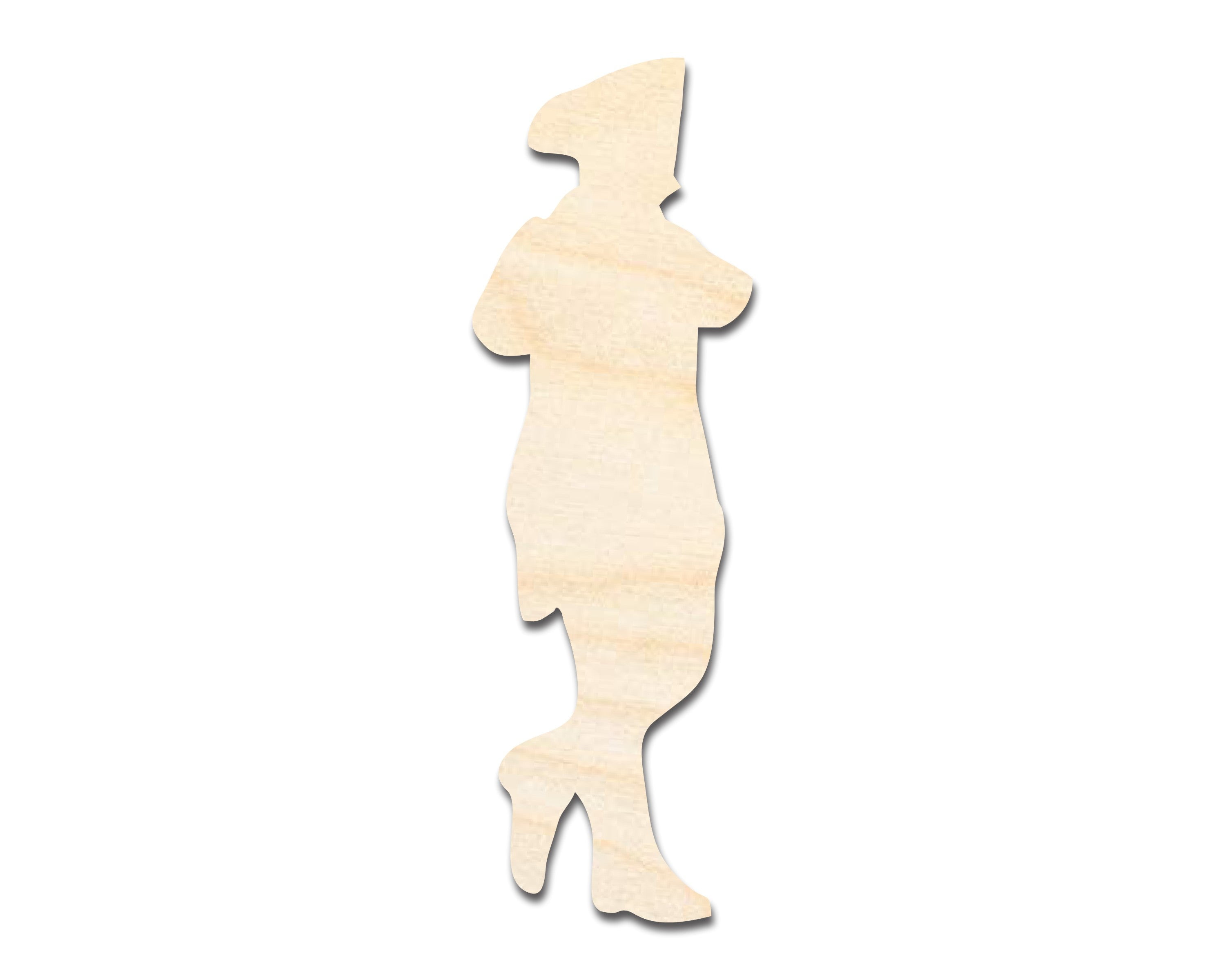 Unfinished Wood War Piper Shape | DIY Craft Cutout | up to 46" DIY 18 ...