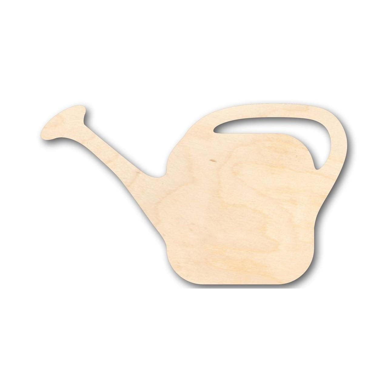 Unfinished Wood Watering Can Shape - Farm - Garden - Flower - Craft ...
