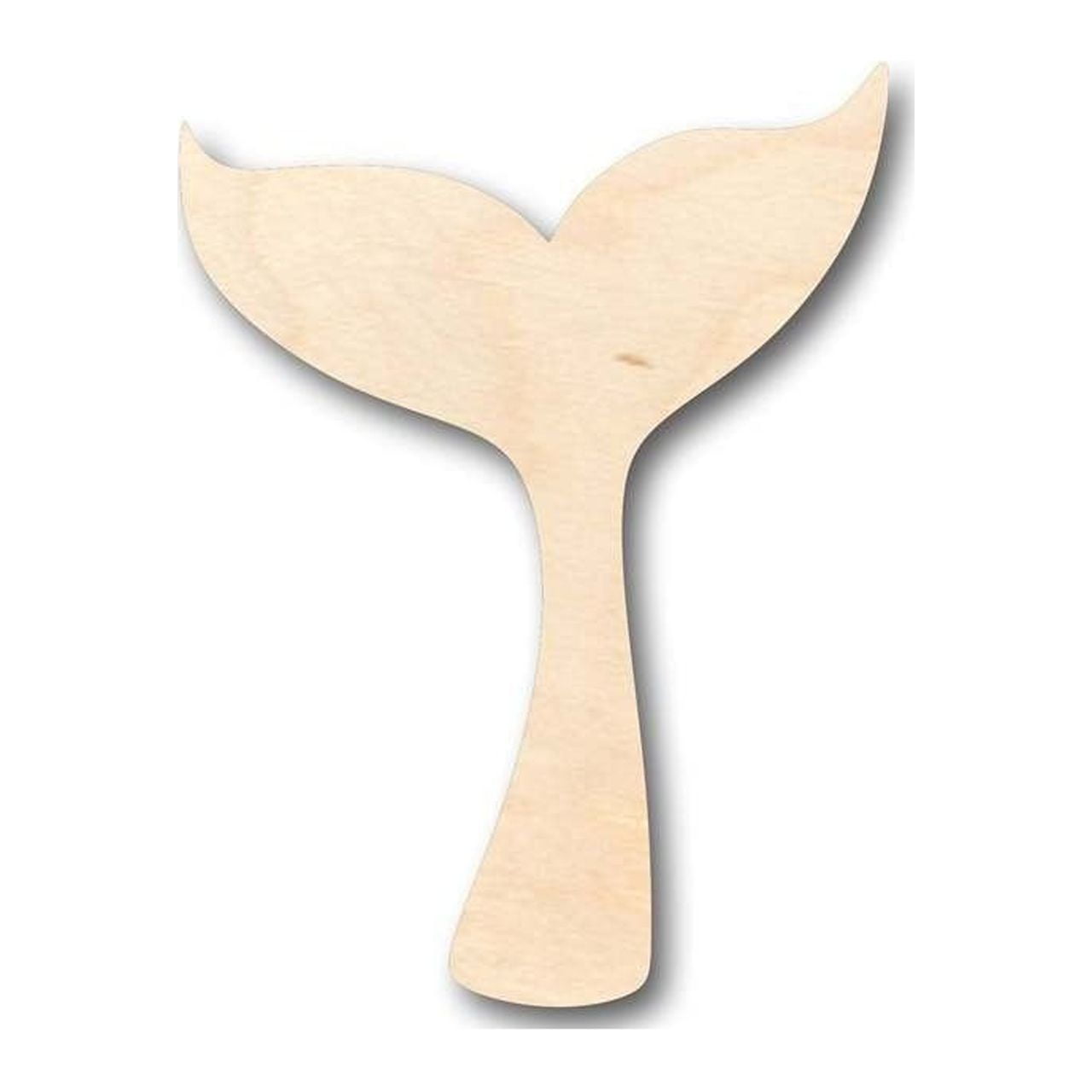 Unfinished Wood Whale Tail Shape - Ocean - Nursery - Craft - up to 46 ...