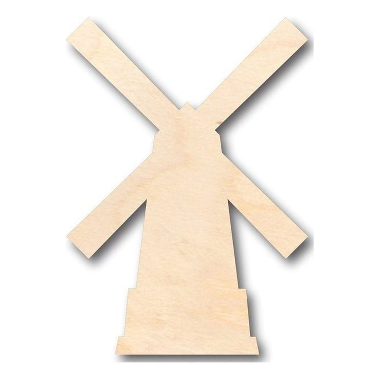 Unfinished Wood Windmill Shape - Dutch - Farm - Garden - Craft - up to ...