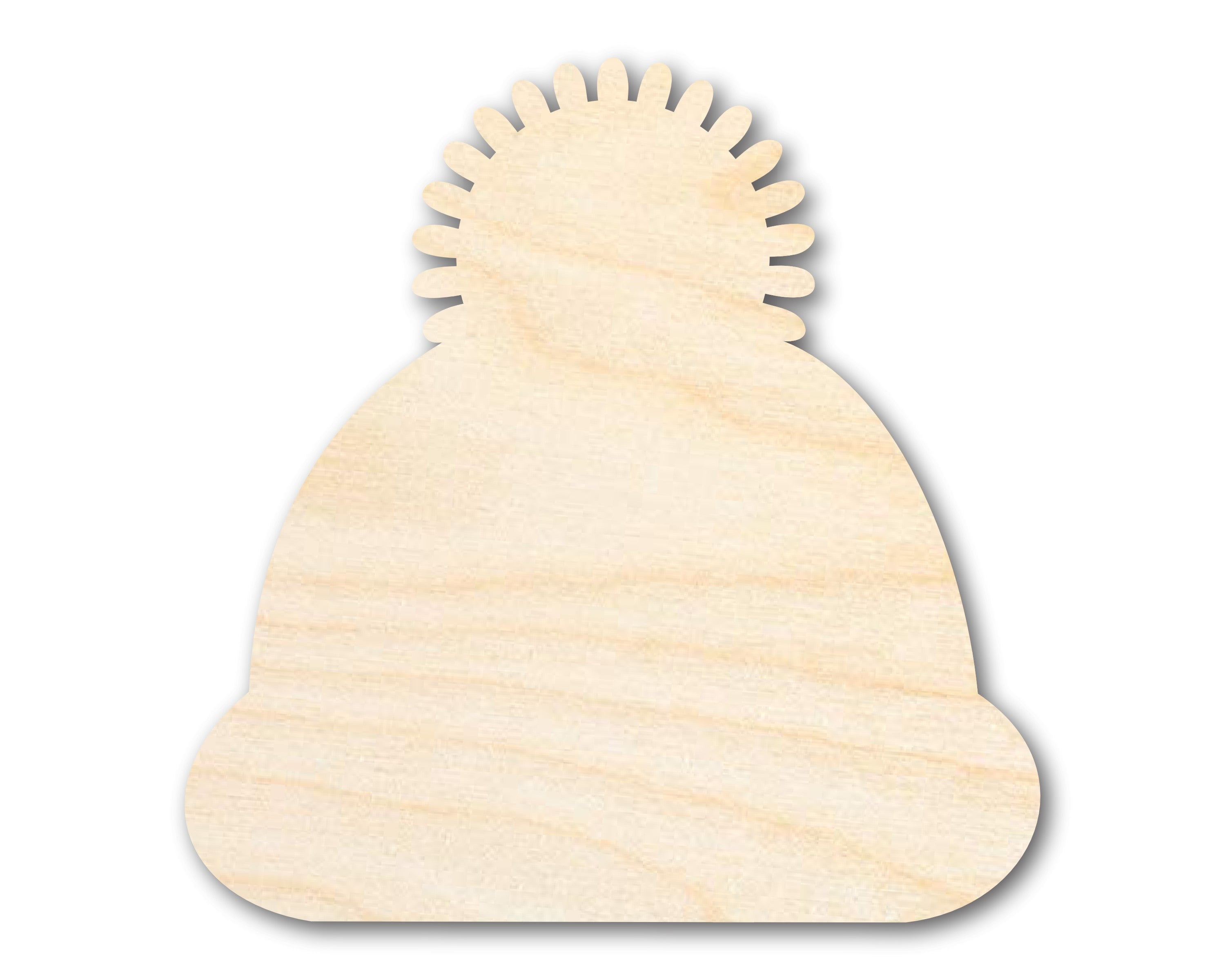 Unfinished Wood Winter Hat Silhouette | DIY Winter Craft Cutout | up to ...