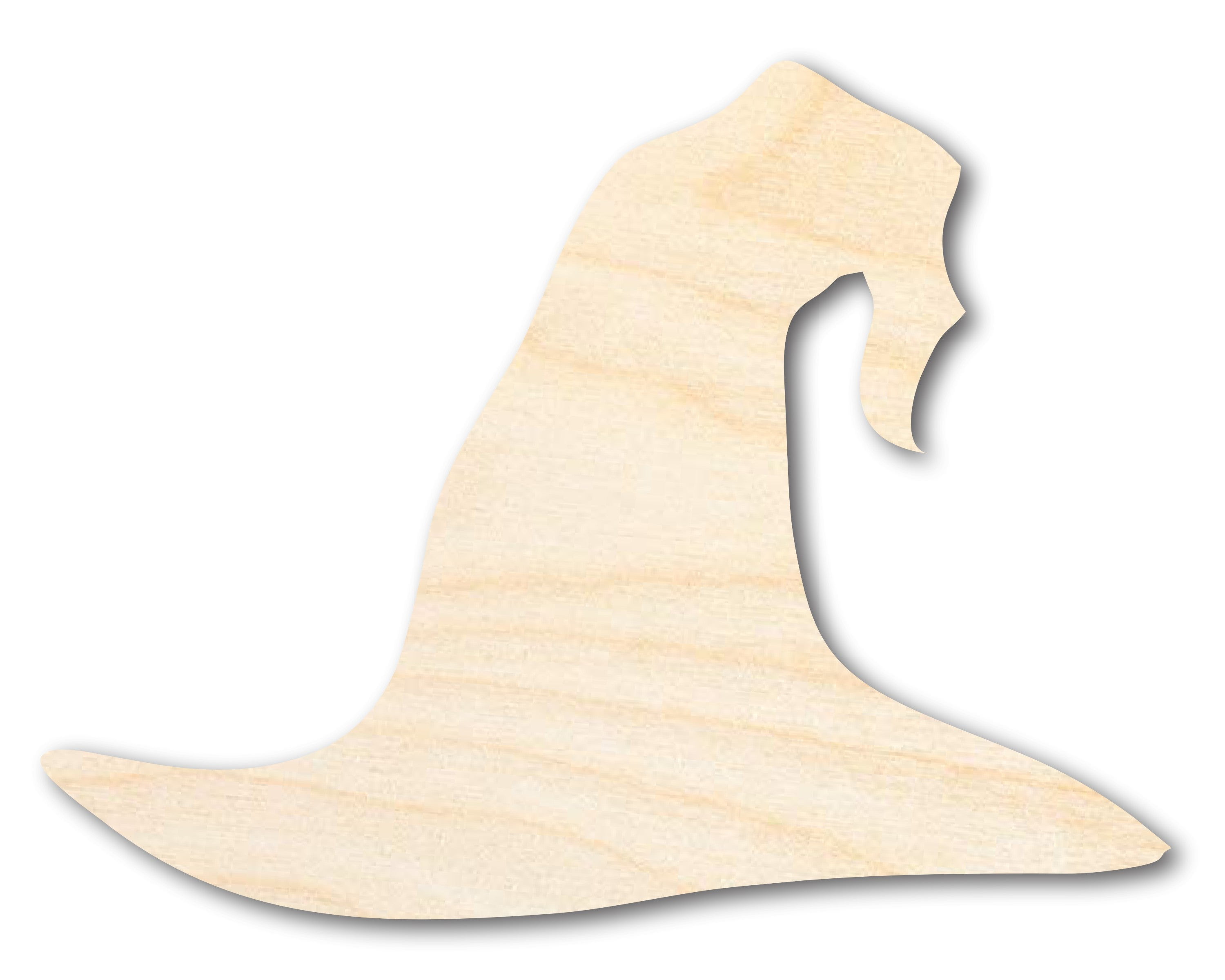 Unfinished Wood Wizard Hat Shape - Craft - up to 46" 6" / 1/4 ...