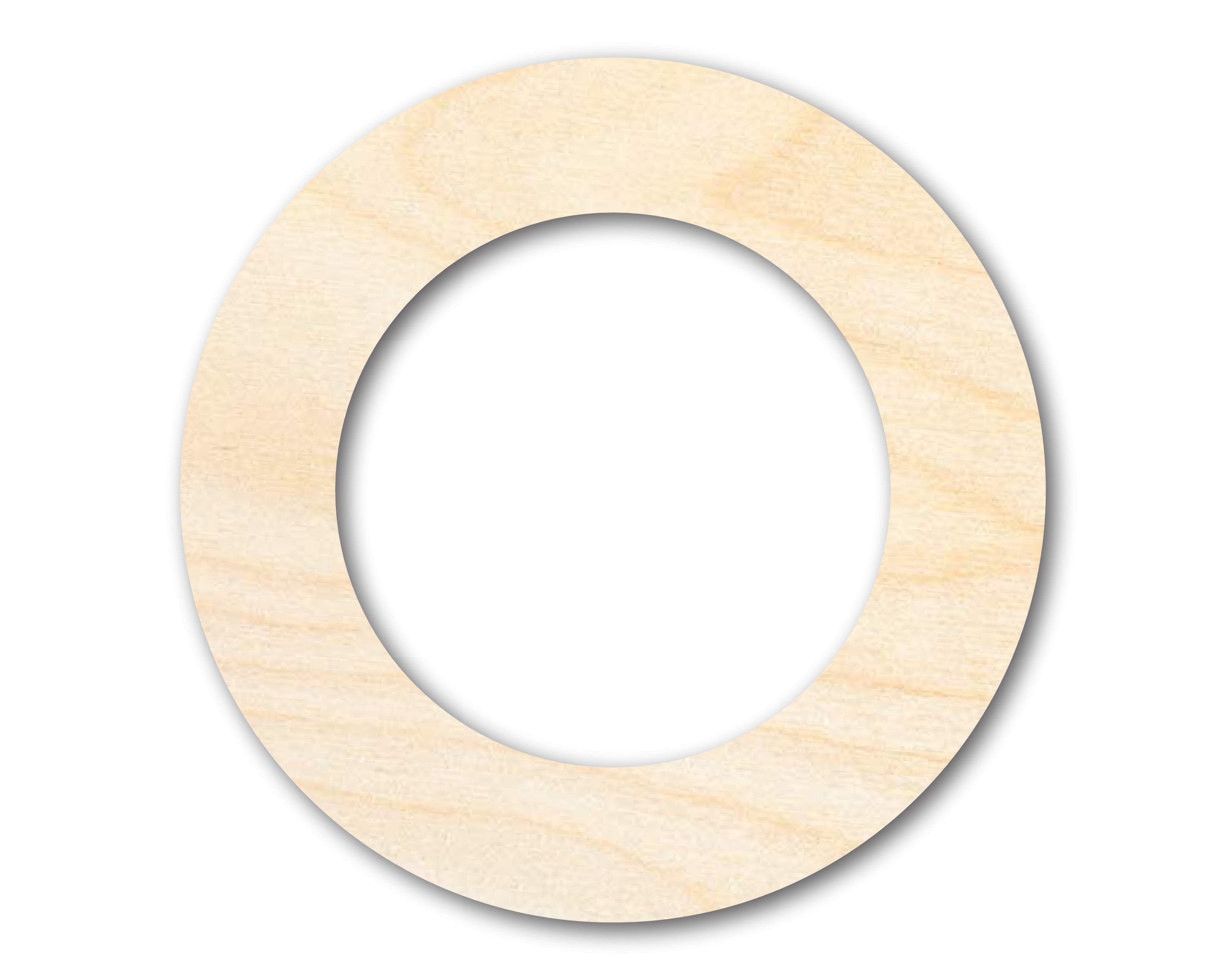 Unfinished Wood Wreath Blank Shape 18" / 1" - Walmart.com