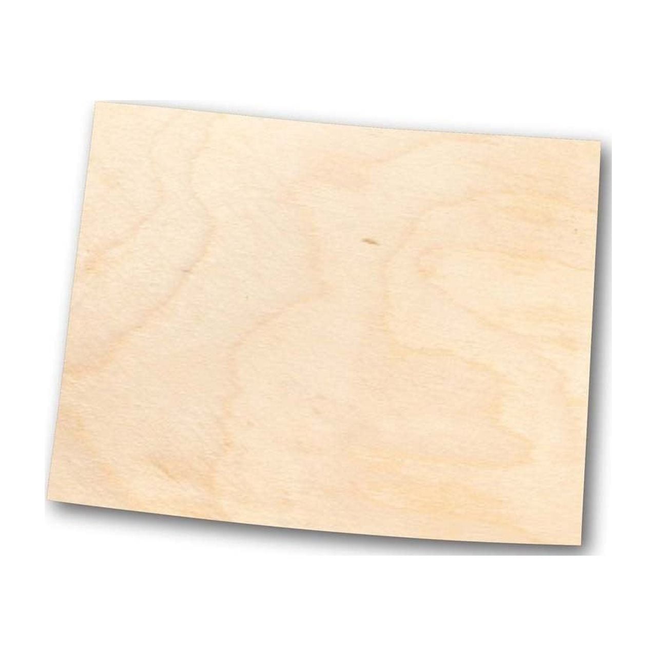 Unfinished Wood Wyoming Shape - State - Craft - up to 46" DIY 18" / 3/4 ...