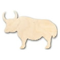 Unfinished Wood Yak Shape - Animal - Craft - up to 46" DIY 10" / 1/8 ...