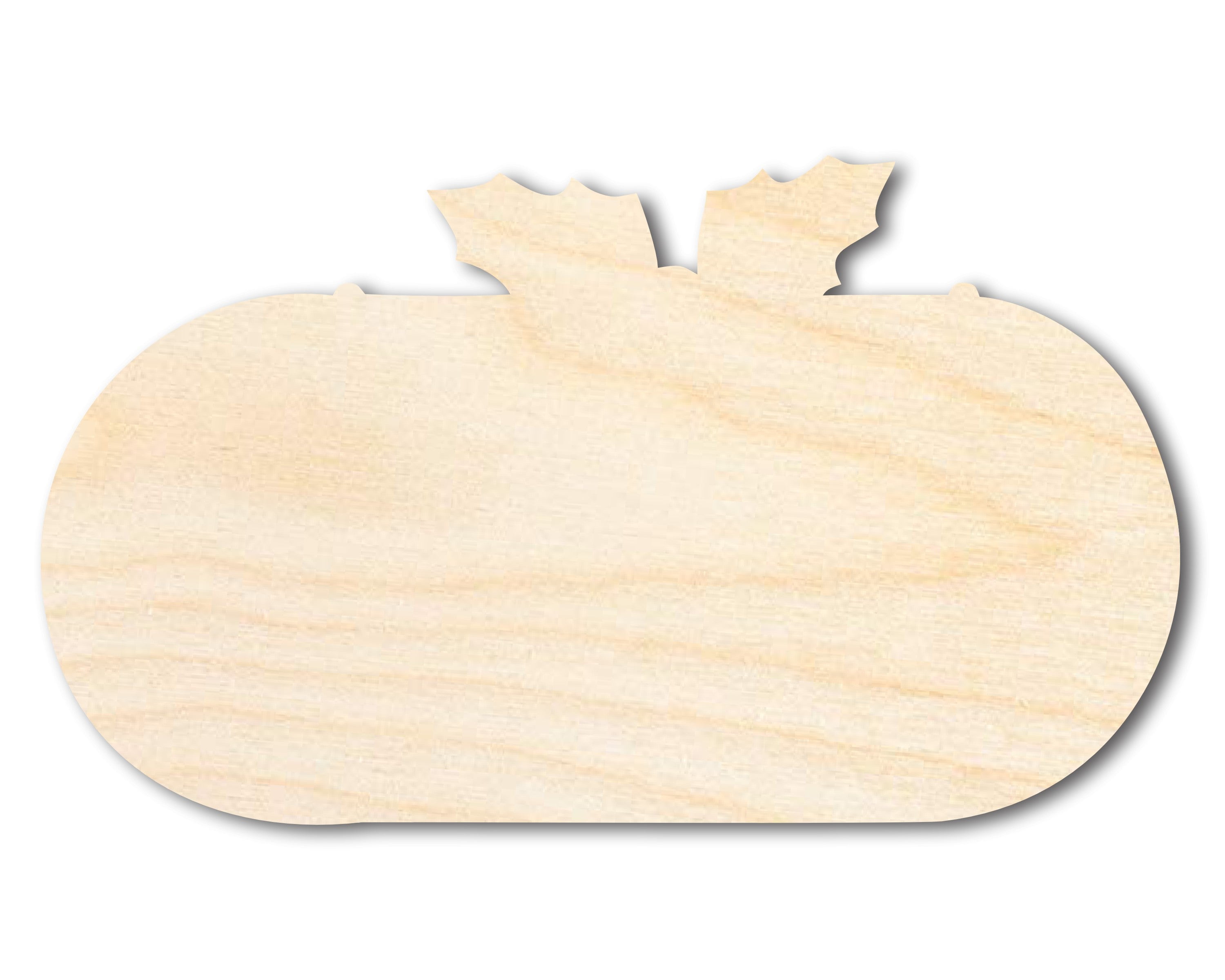 Unfinished Wood Yule Log Shape | Craft Cutout | up to 46" DIY 7" / 1/8 ...