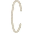 Unfinished Wooden Craft Letter C, Blank Wood 14'' Tall DIY A-Z Letter ...