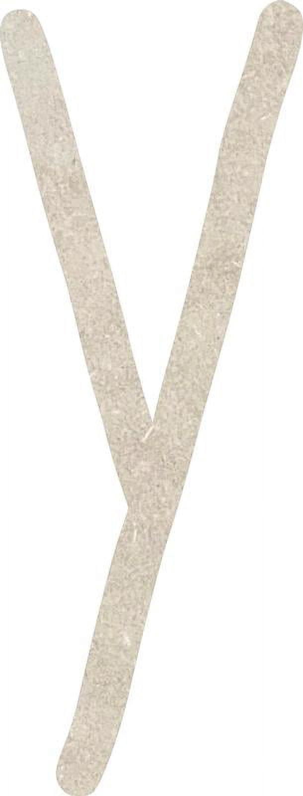 Unfinished Wooden Craft Letter Y, Blank Wood 10'' Tall DIY A-Z Letter ...