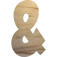 156Pcs Small Wooden Craft alphabet and letters Wood Cutouts with ...