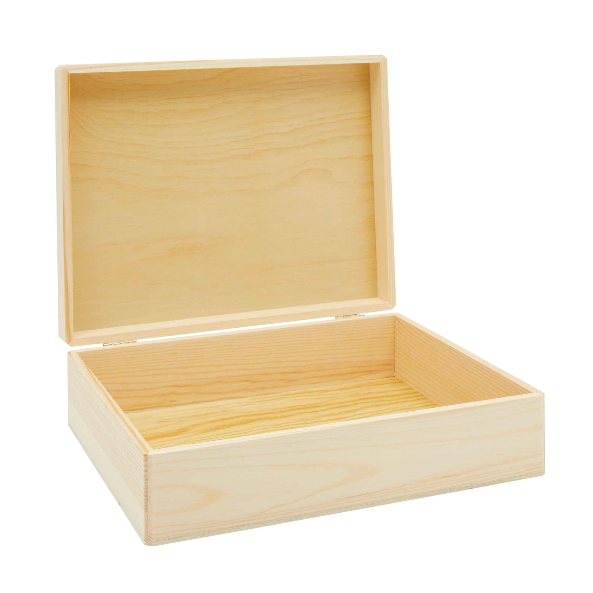 Do It Yourself Wood Trinket Box - Craft Kits - 12 Pieces - Walmart.com