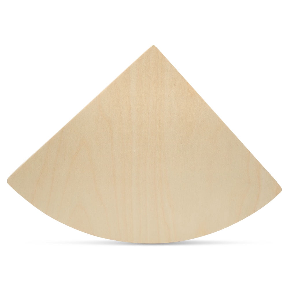Unfinished Wooden Watermelon Slice Cutout, 12", Pack of 50 Wooden ...