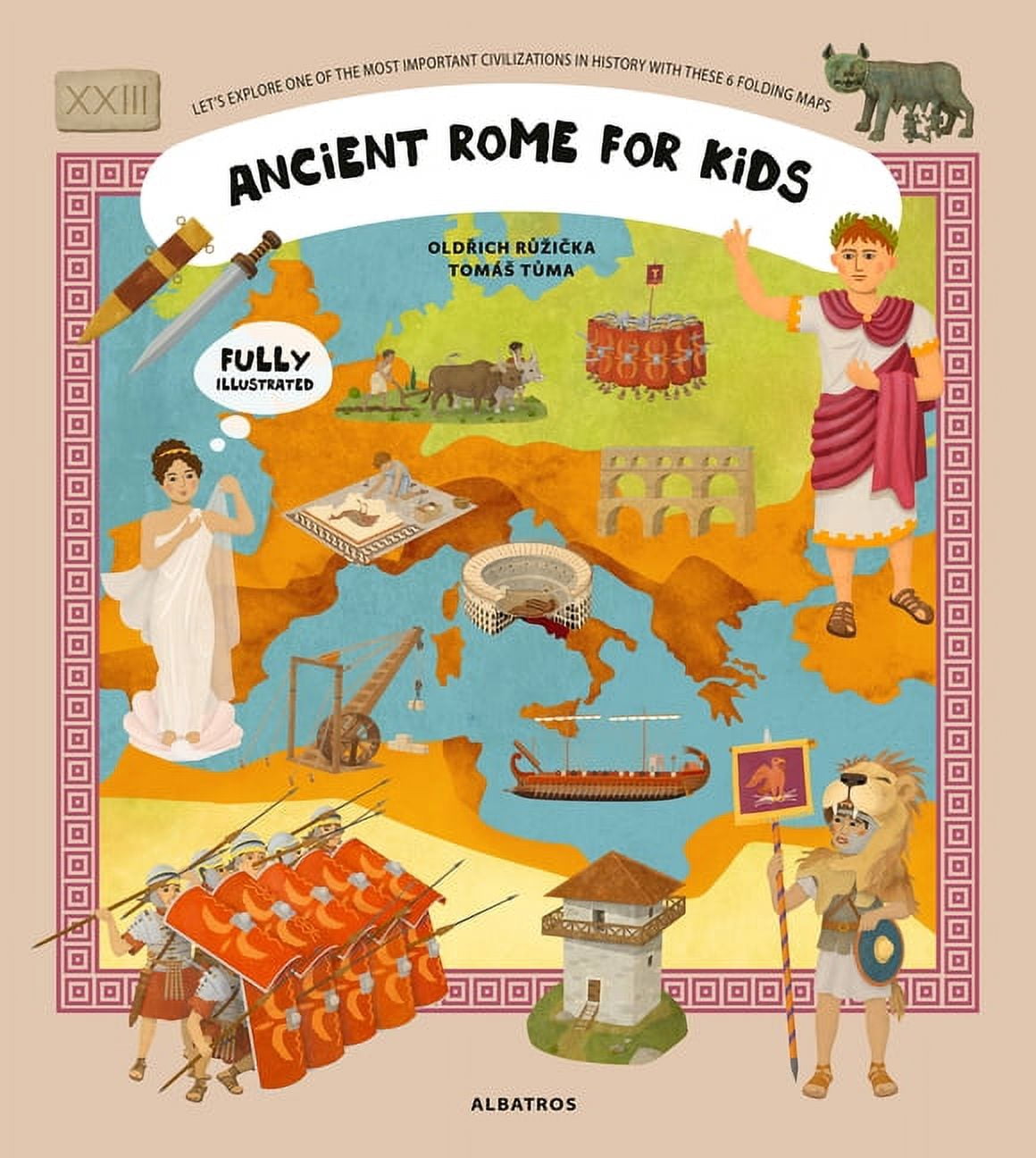 Unfolding the Past Ancient Rome for Kids, Book 3, (Hardcover) - Walmart ...