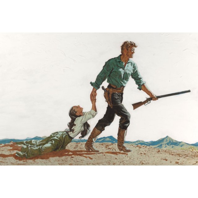 Unforgiven Poster Wall Art 12x16 Print on Metal Sign 12in x 16in Square ...