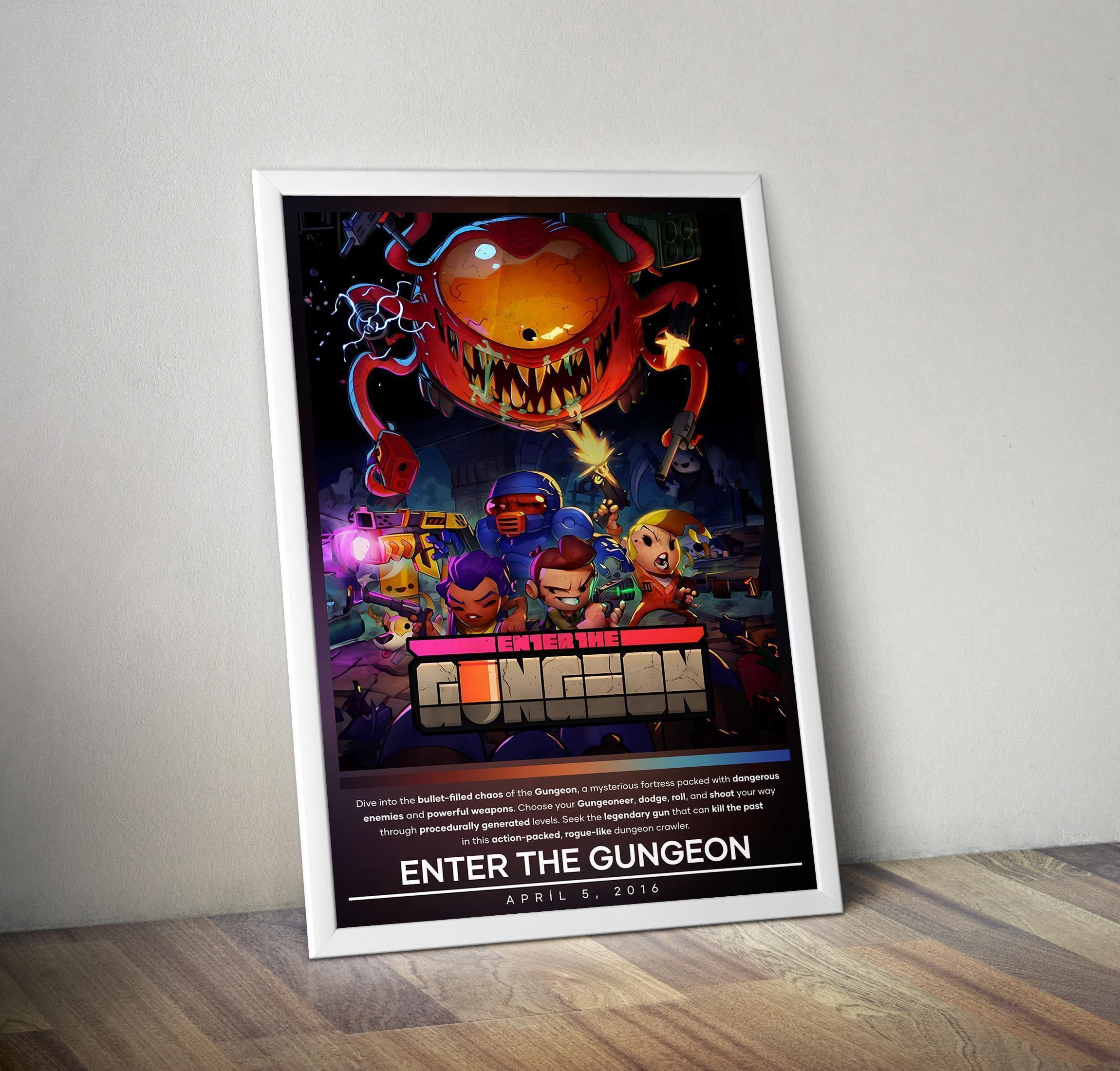 (Unframed) Enter the Gungeon Poster | Enter the Gungeon Prints | Gaming ...