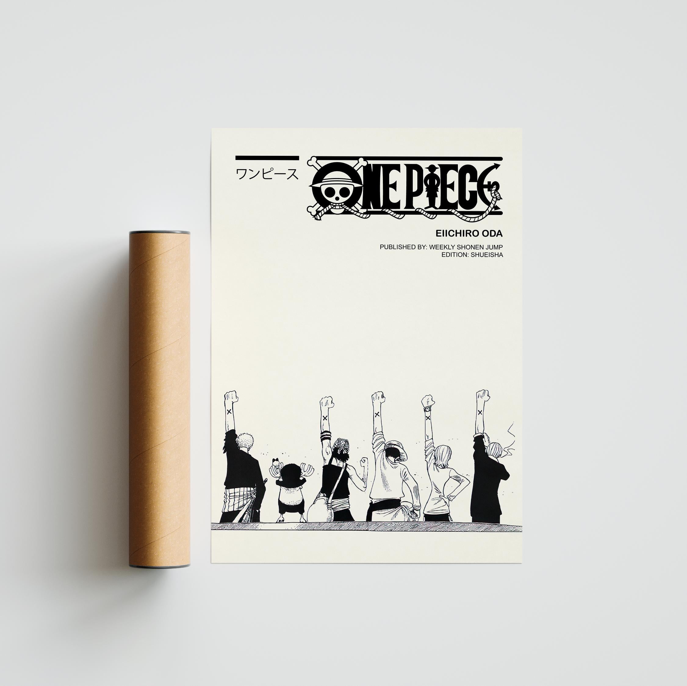 (Unframed)The Oda Collection – The Crew Anime/Manga Pirate | Minimalist ...