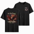 UngA 250 Years American Flag Shirts for Men 4th of July T Shirt 1776 ...