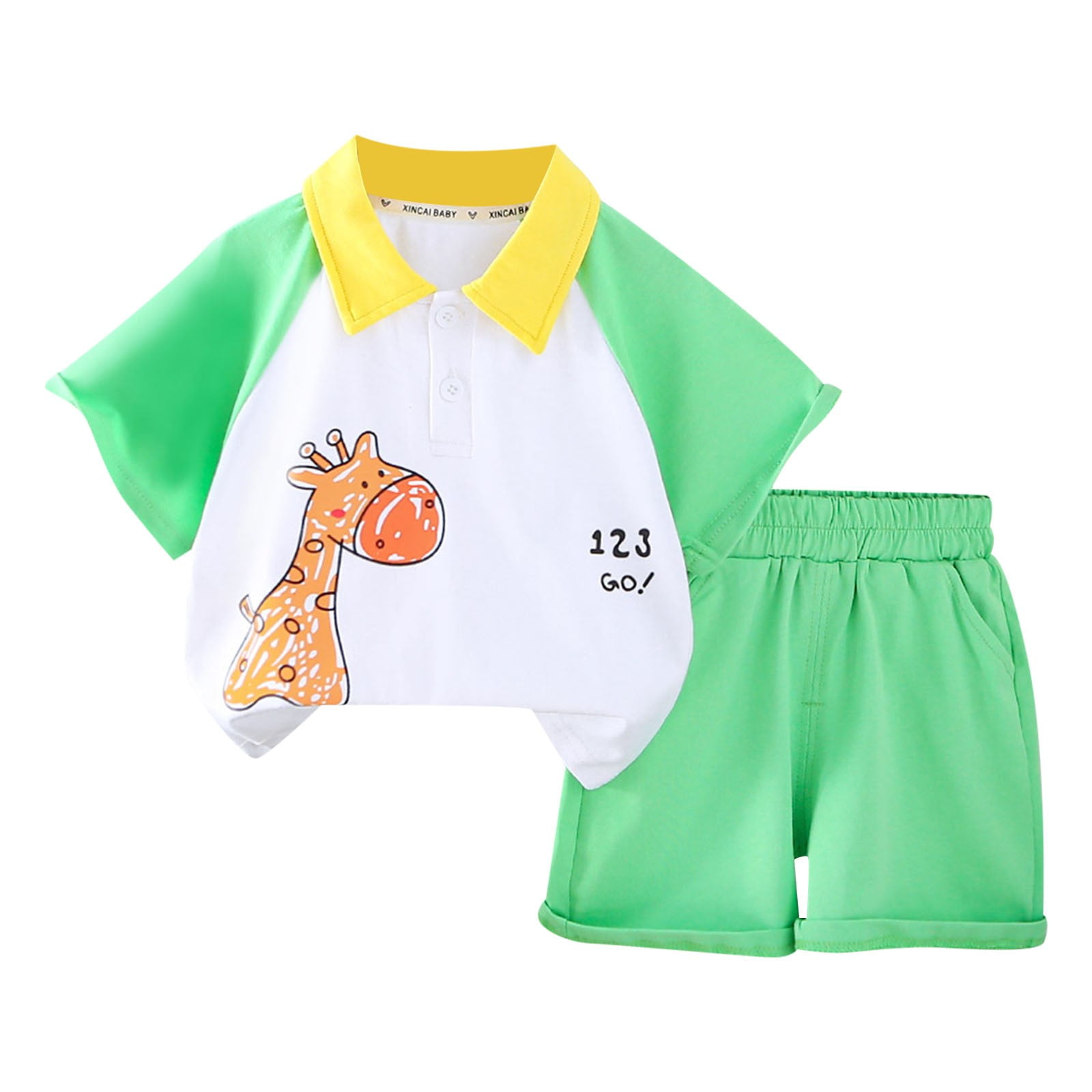 UngA Baby Boy Summer Outfit Toddler Baby Boy Summer Dinosaur Print ...